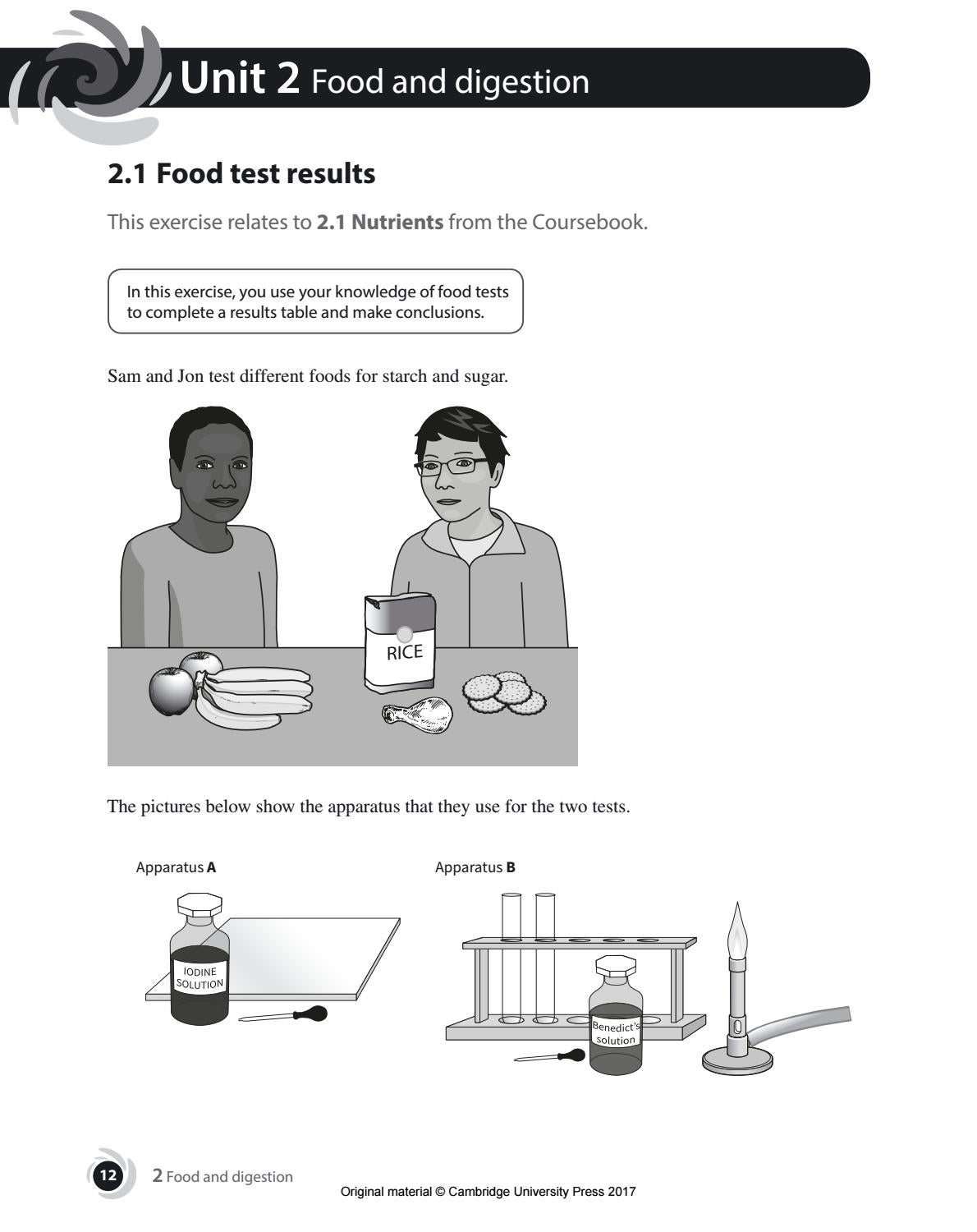 Preview Cambridge Checkpoint Science Skills Builder Workbook 8 by ...