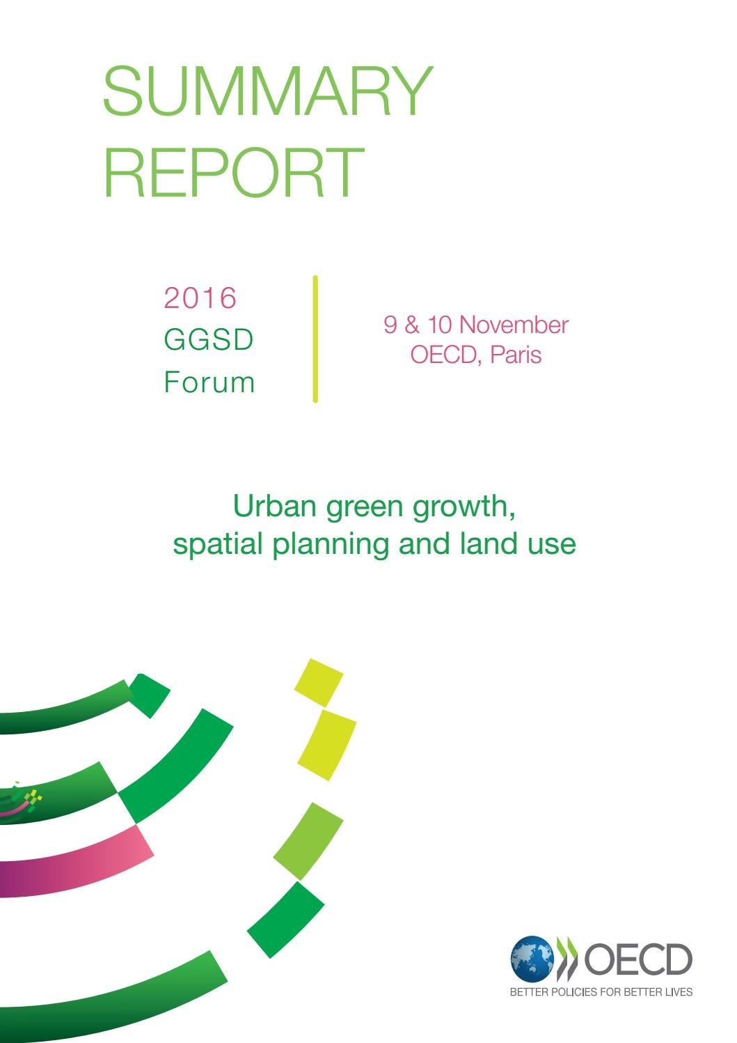 GGSD 2016 Forum Summary Report by OECD - Issuu
