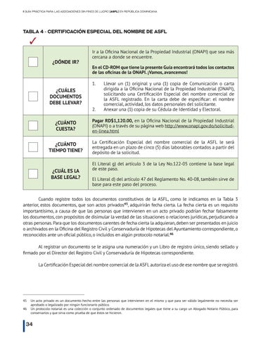 Guía práctica de Asociaciones Sin Fines de Lucro (ASFL) by Alianza ONG ...