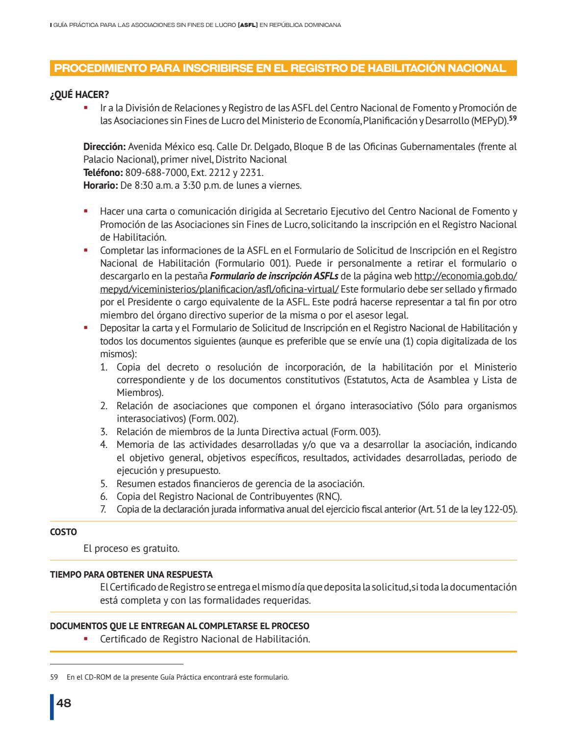 Guía práctica de Asociaciones Sin Fines de Lucro (ASFL) by Alianza ONG ...