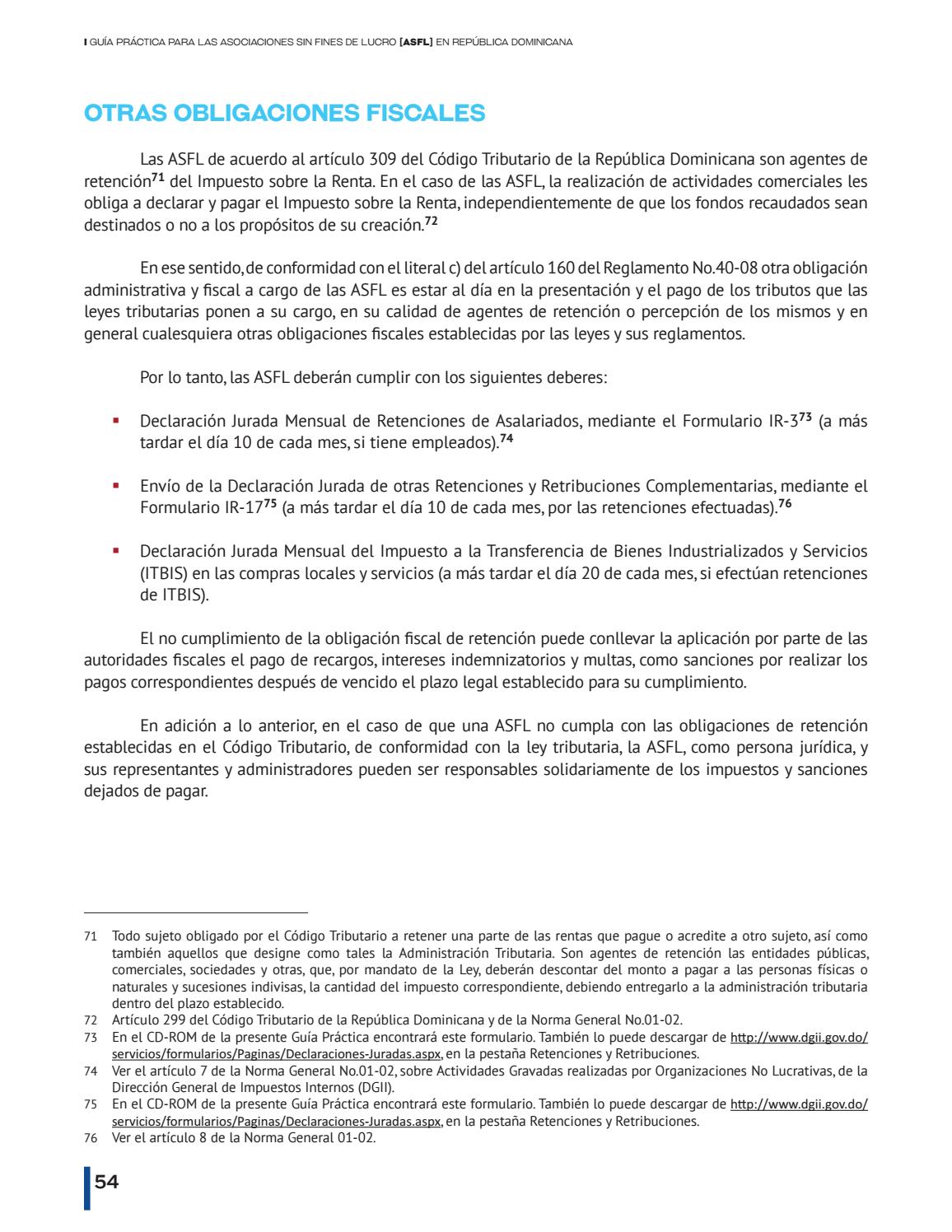Guía práctica de Asociaciones Sin Fines de Lucro (ASFL) by Alianza ONG ...