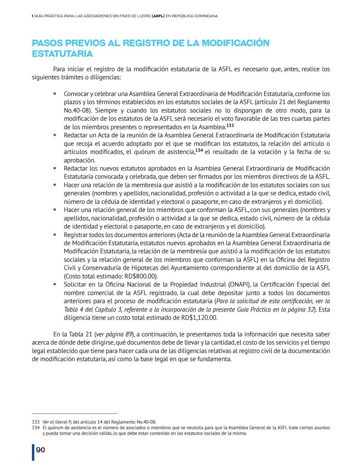 Guía práctica de Asociaciones Sin Fines de Lucro (ASFL) by Alianza ONG ...