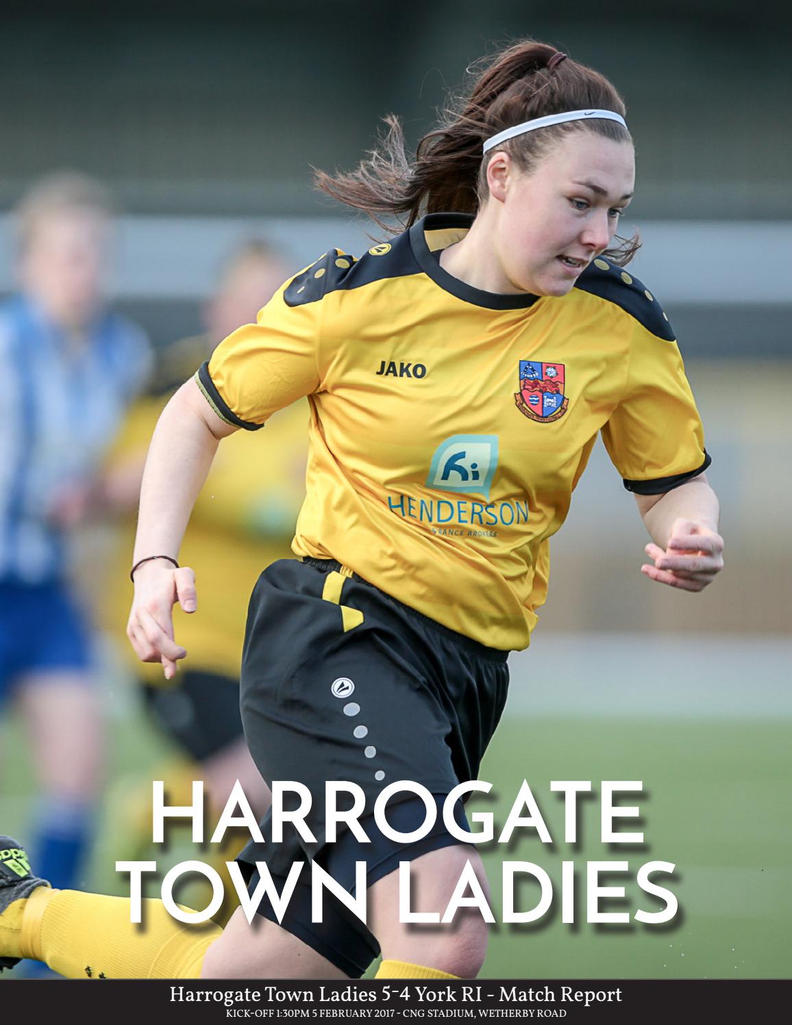 Harrogate Town Ladies 5-4 York RI Match Report by Caught Light ...
