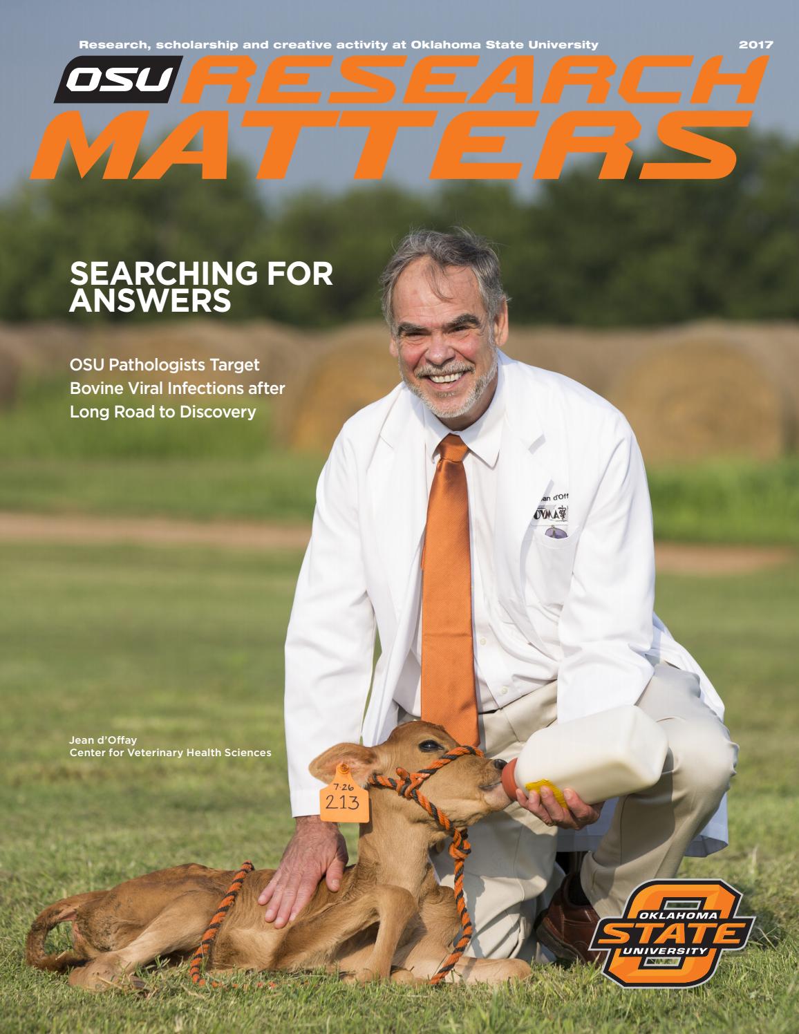 OSU Research Matters 2017 by Oklahoma State - Issuu