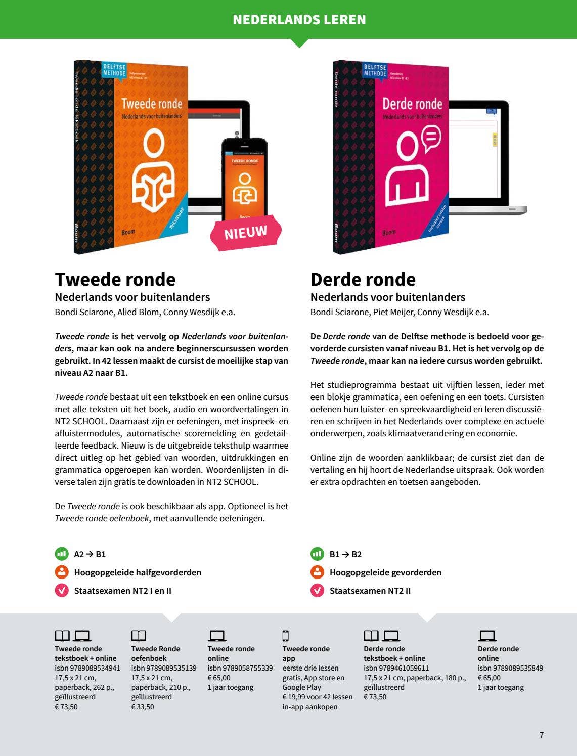 Boom NT2 catalogus 2017 digitaal by Boom uitgevers - Issuu