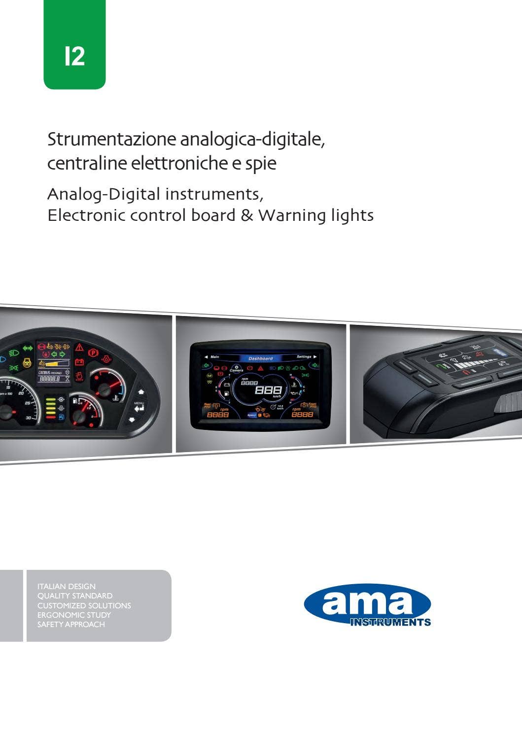 Catalogo AMA Instruments - I2_Strumentazione e spie by Studio il ...