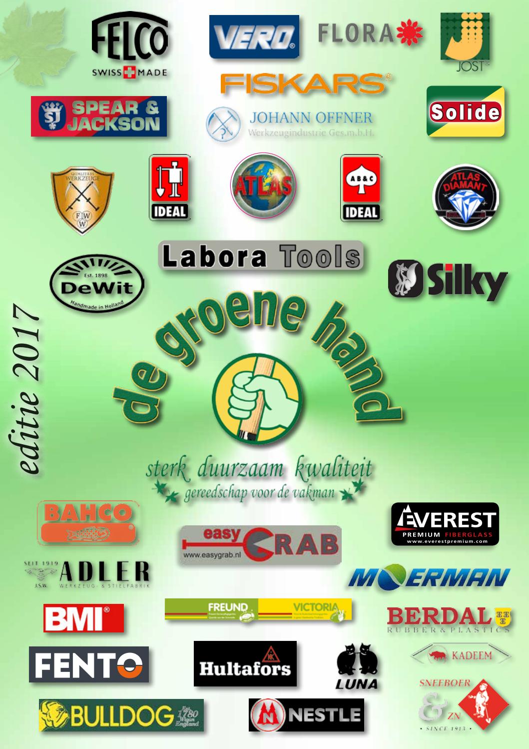 De groene hand brochure 2017 by A.H. Kooijmans en Zonen B.V. - Issuu
