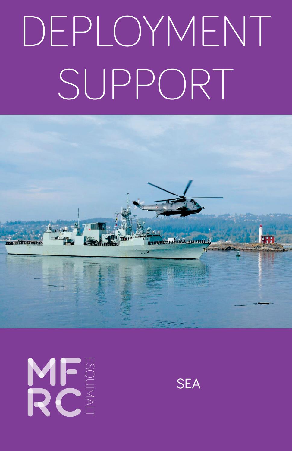 Deployment Support Book - Sea - English by Esquimalt MFRC - Issuu