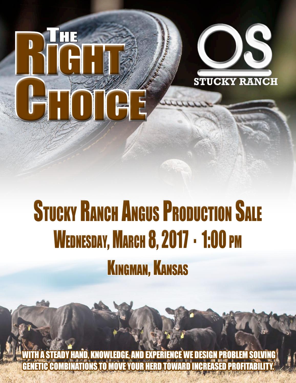 Stucky Ranch 2017 Angus Production Sale by LivestockDirect - Issuu