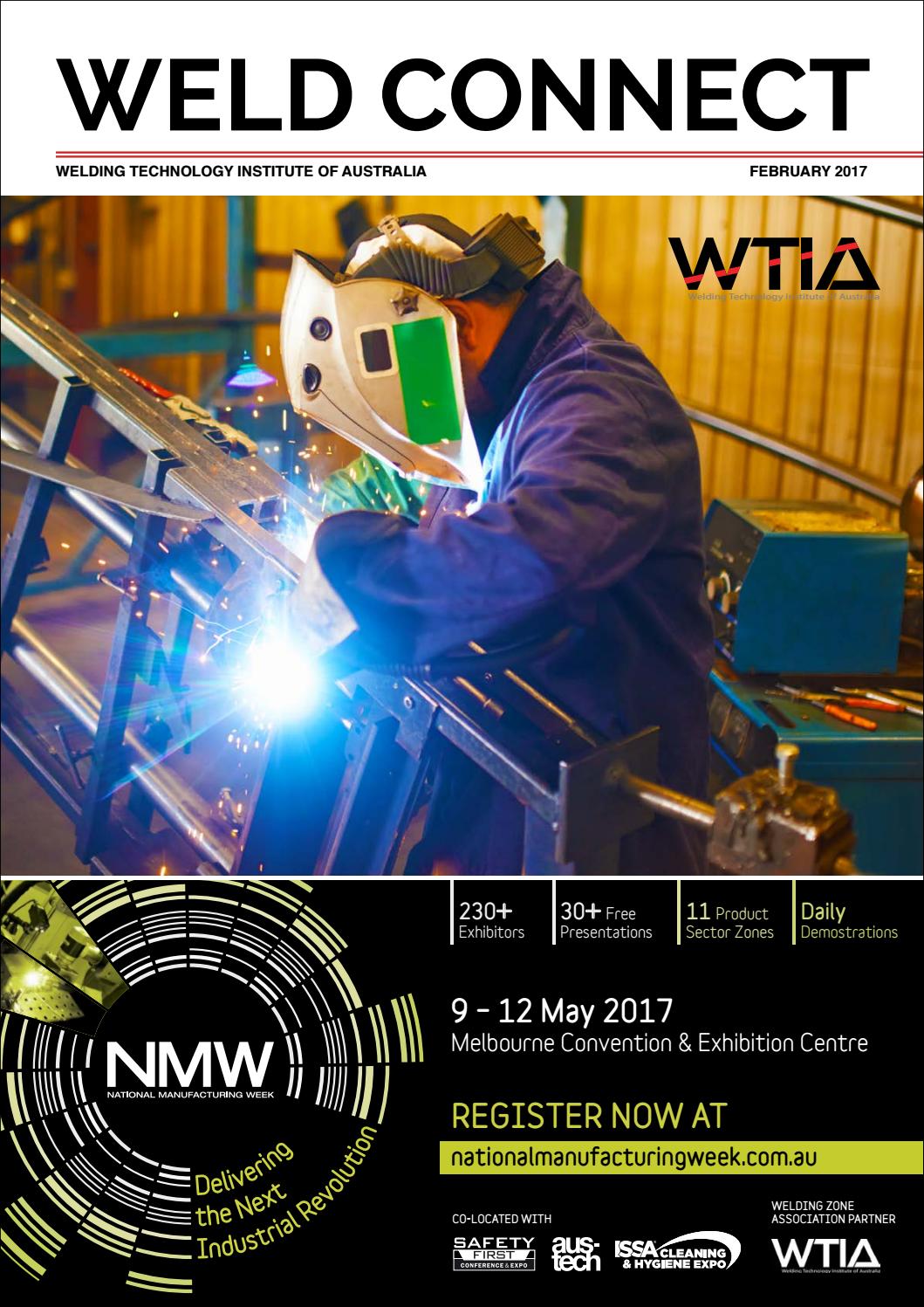 WTIA Weld Connect February 2017 by Weld Australia - Issuu