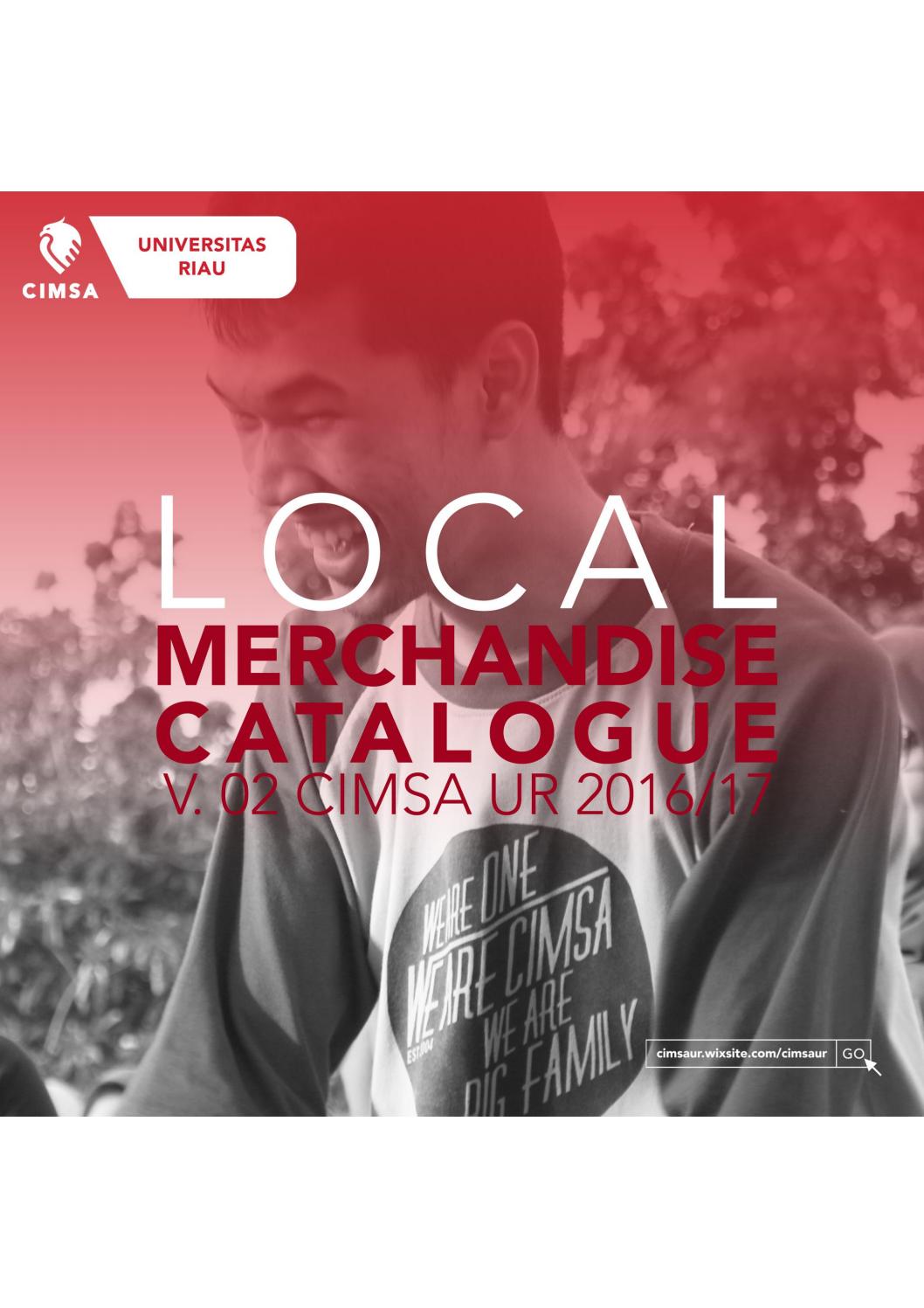 CIMSA UR Merchandise Catalogue Vol. 02 by CIMSA FK UNRI - Issuu