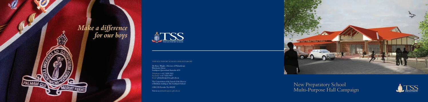 TSS Philanthropy New Preparatory School Multi-Purpose Hall Brochure by ...