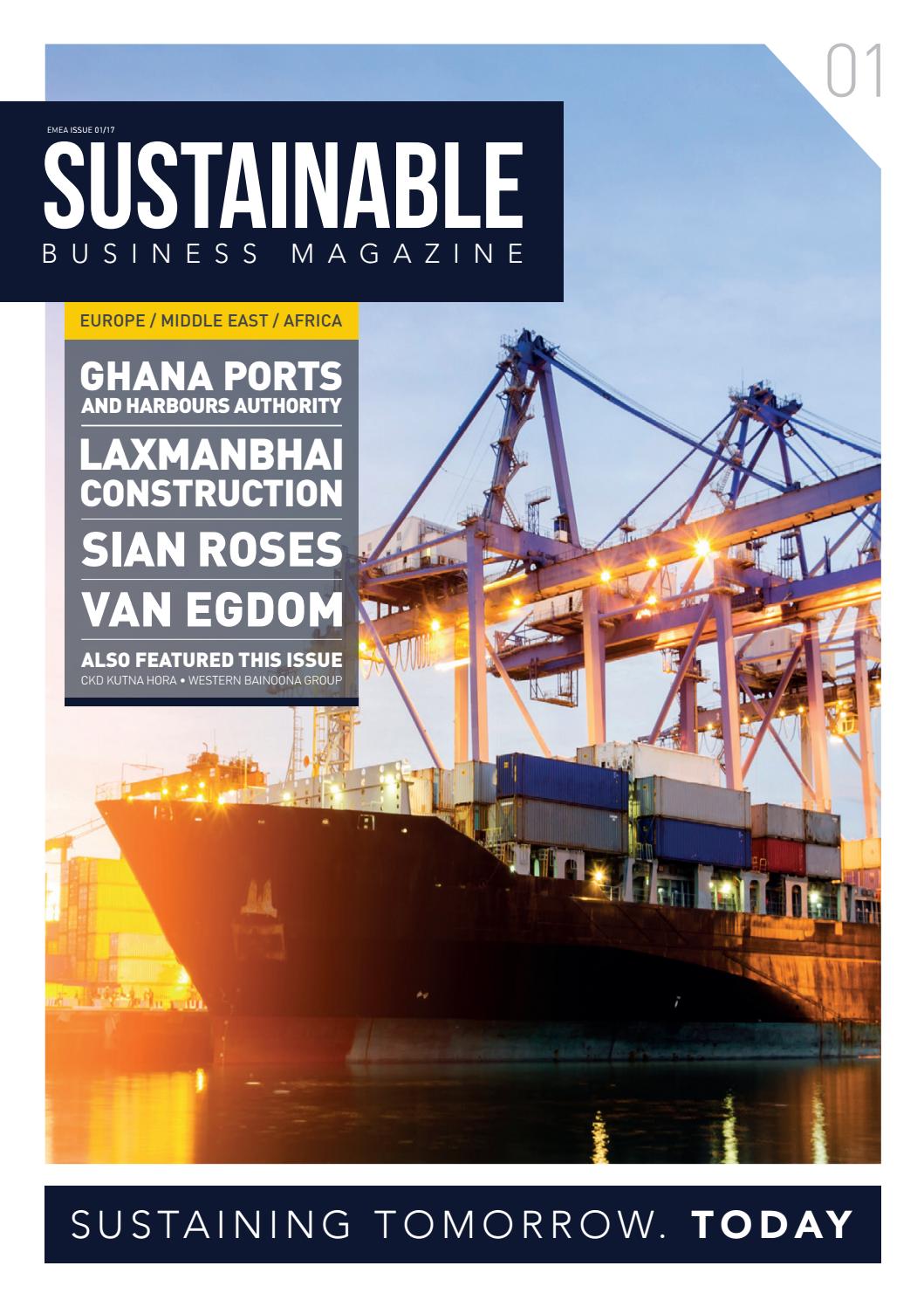 Sustainable Business Magazine EMEA 01/17 by Sustainable Business ...