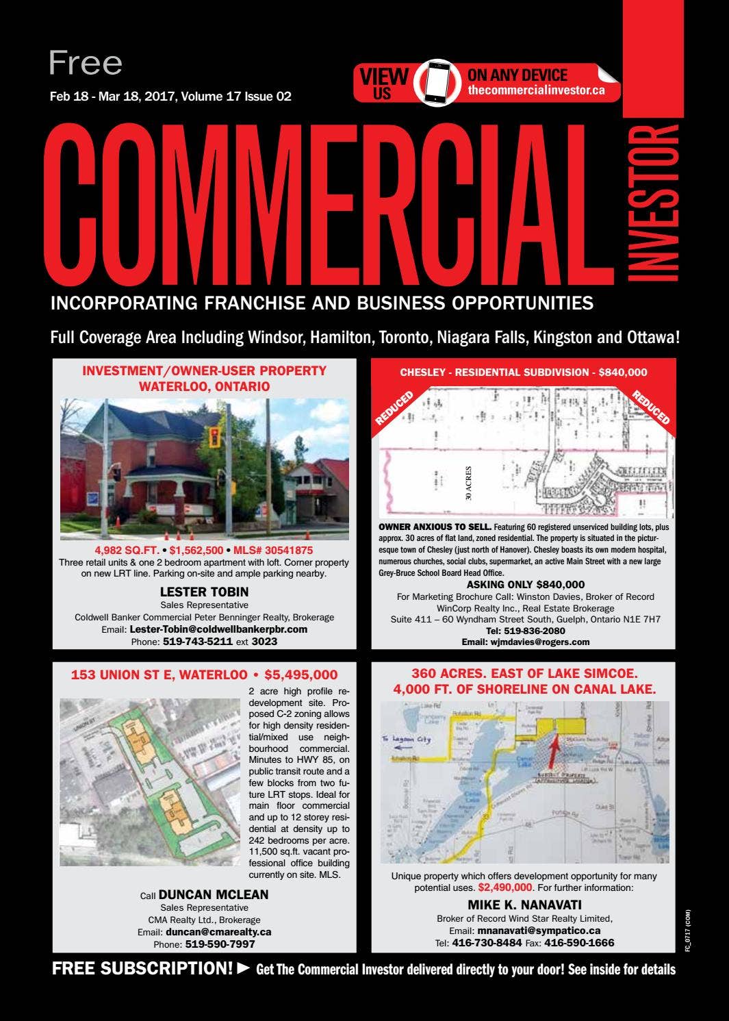 Commercial Investor - Feb 18, 2017 by NextHome - Issuu