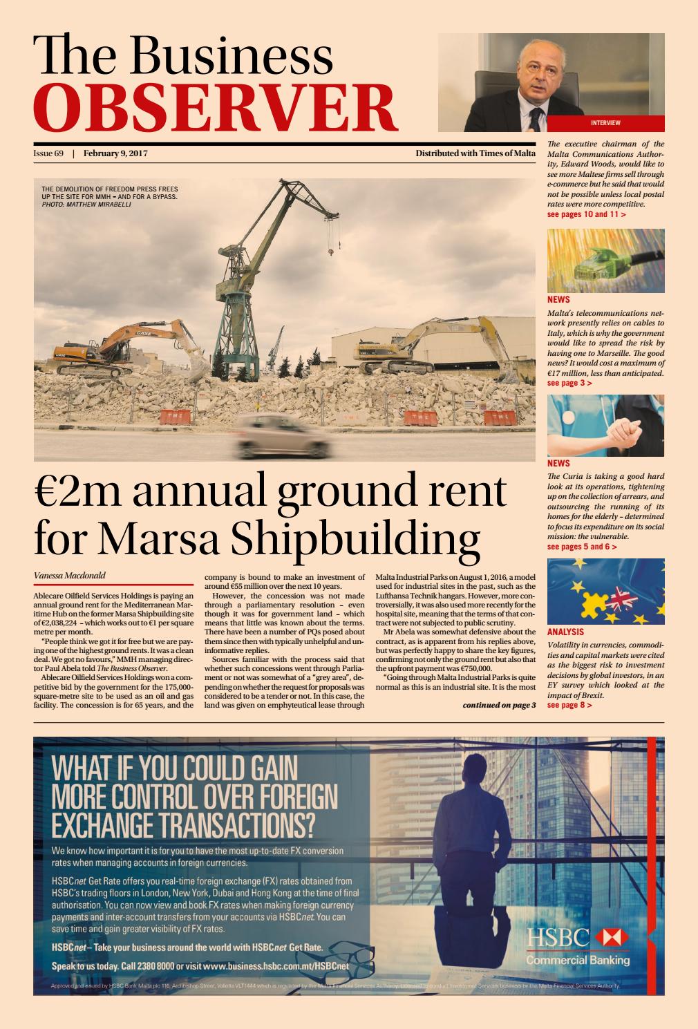 The Business Observer - 9th February 2017 by Content House Group - Issuu