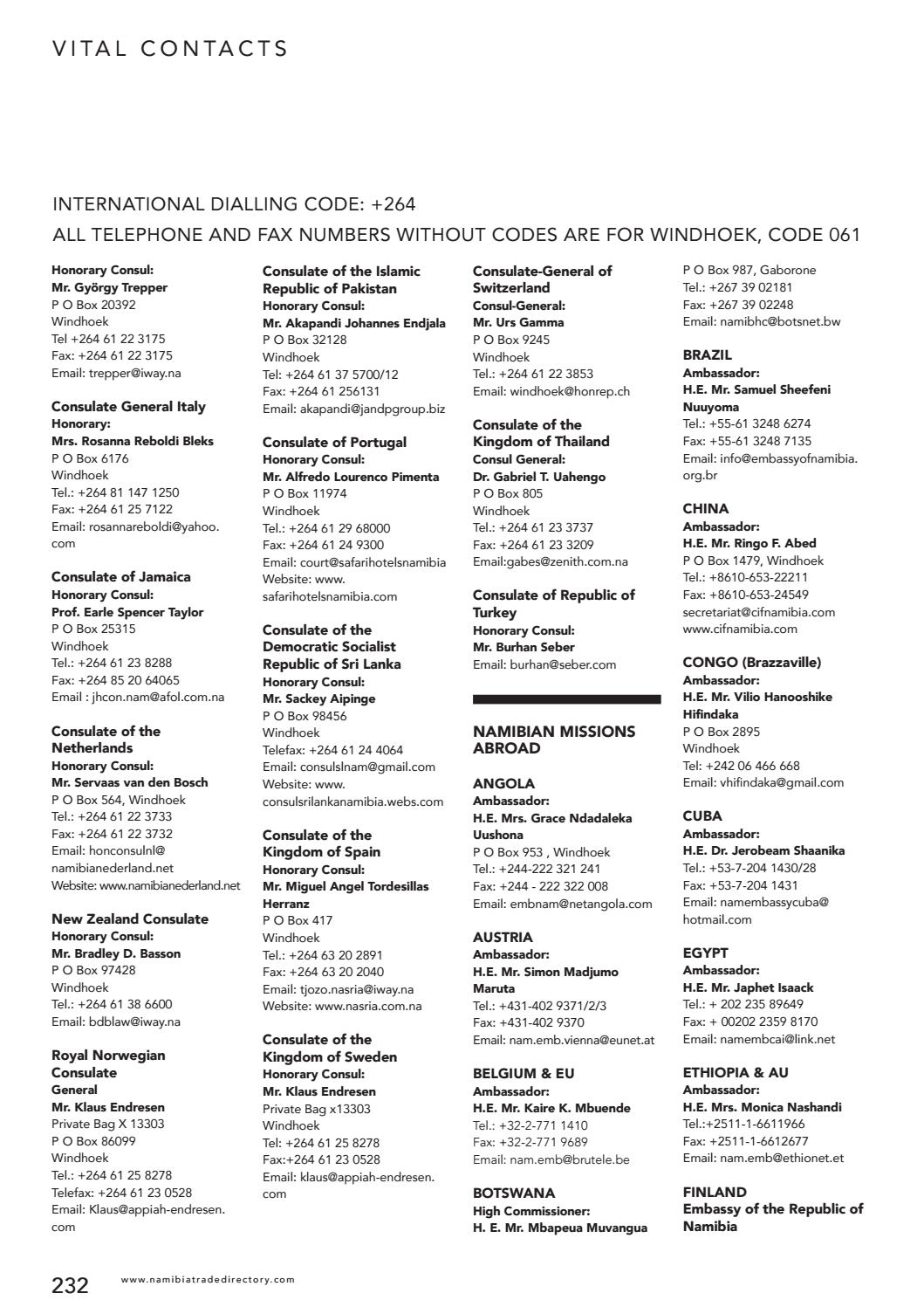 Namibia Trade Directory 2017 by Venture Media - Issuu