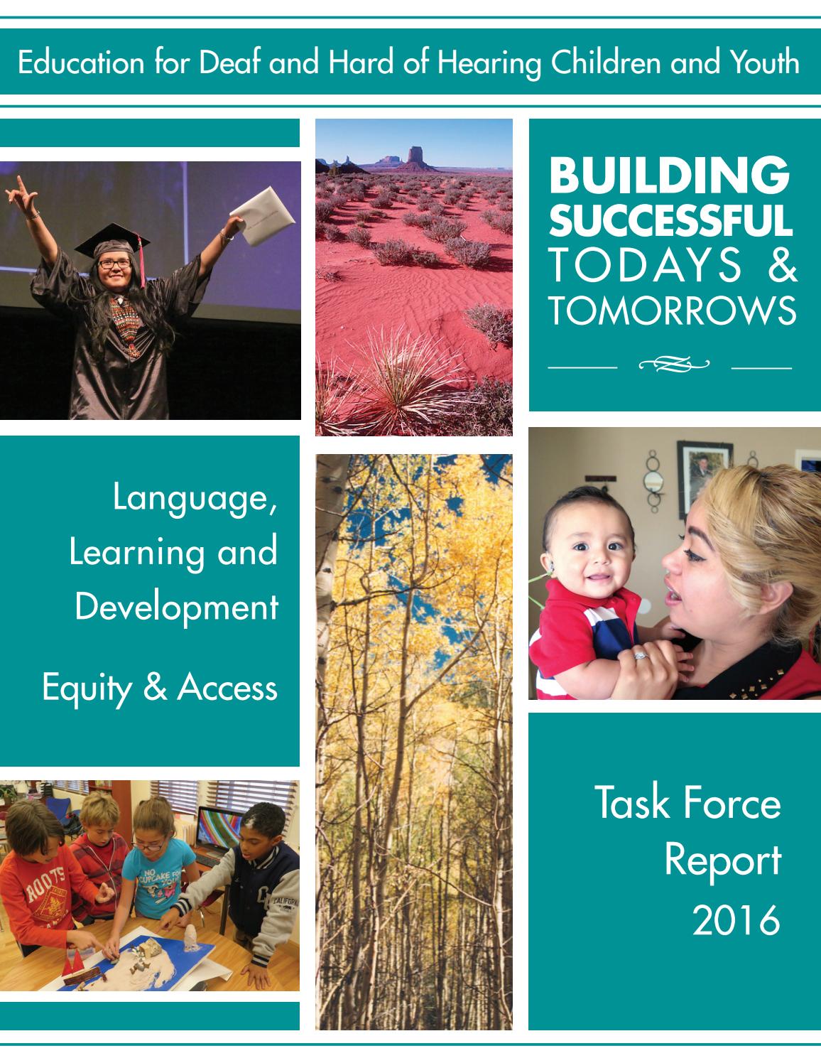 NMSD Task Force Report 2016 by New Mexico School for the Deaf - Issuu