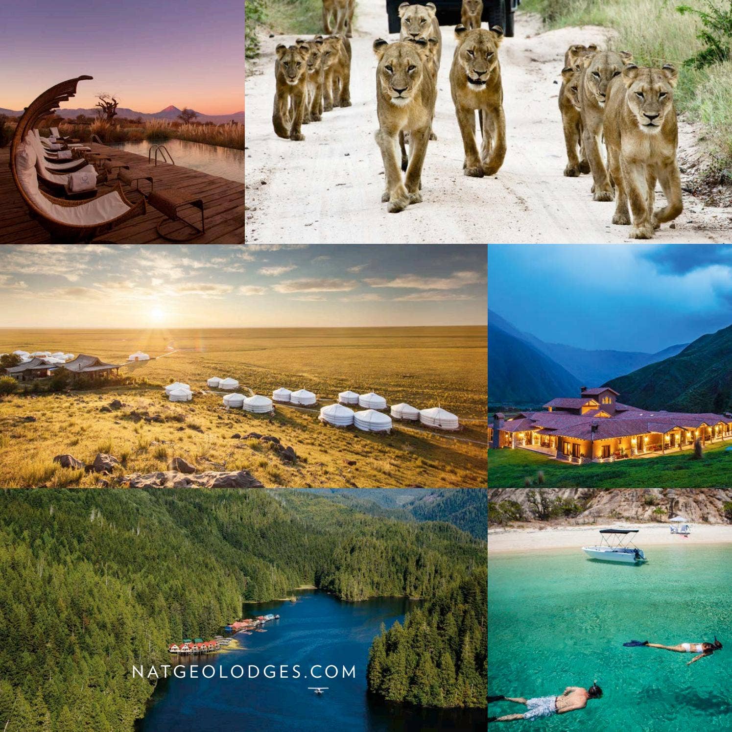 National Geographic Unique Lodges of the World Portfolio by National ...