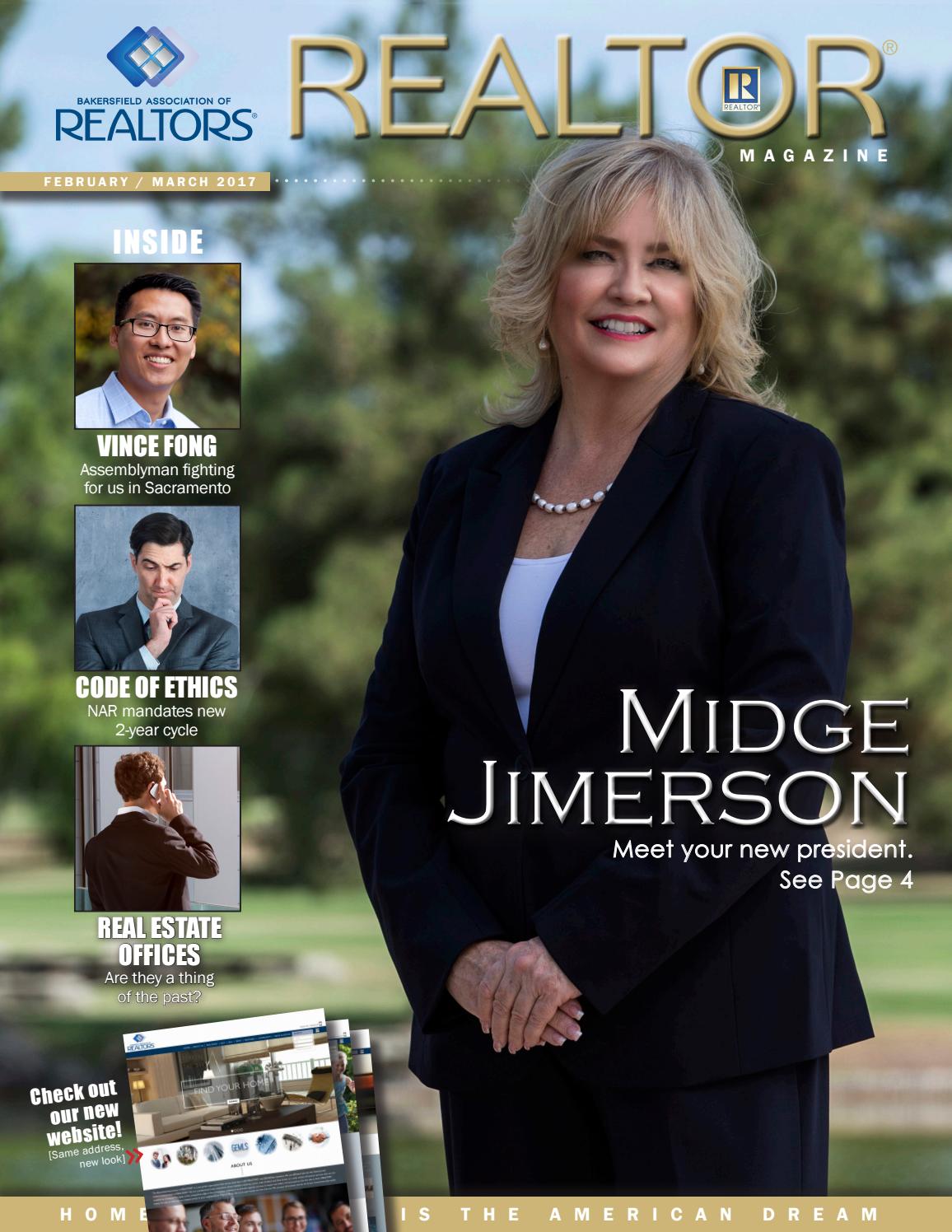 REALTOR Magazine February March 2017 by Bakersfield Association of ...