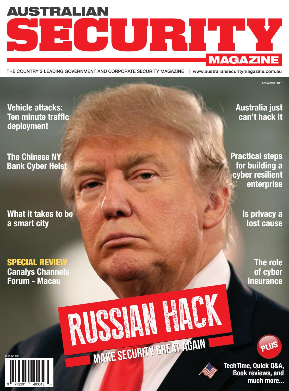 Australian Security Magazine, Feb/Mar 2017 by MySecurity Marketplace ...