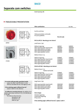 Baco switching and controls catalogue 2017 by OEM International - Issuu