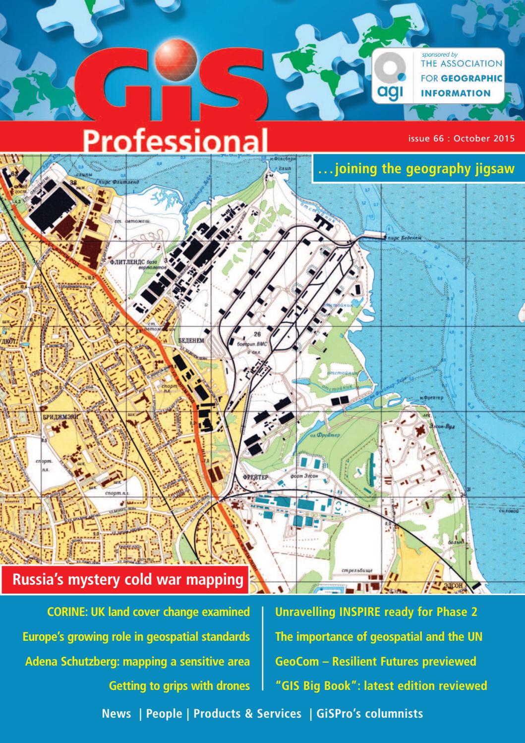 Gis professional october 2015 by Geomares Publishing - Issuu