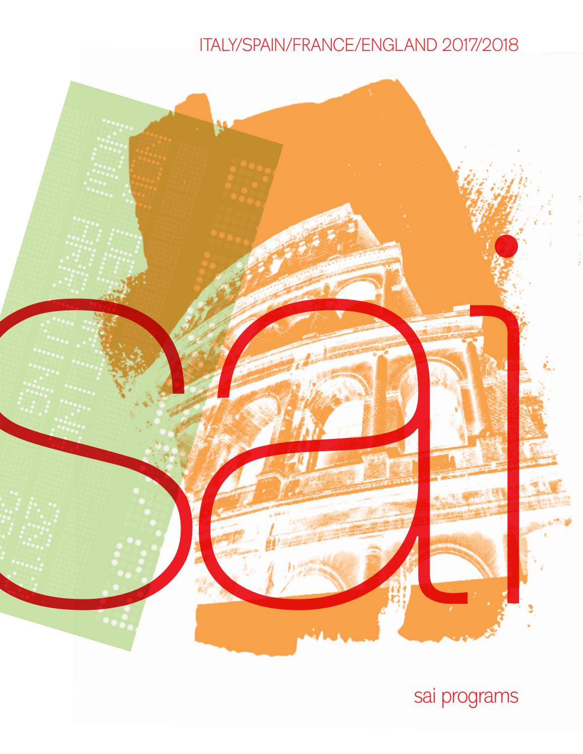 SAI Brochure 2017/18 by SAI Programs - Issuu