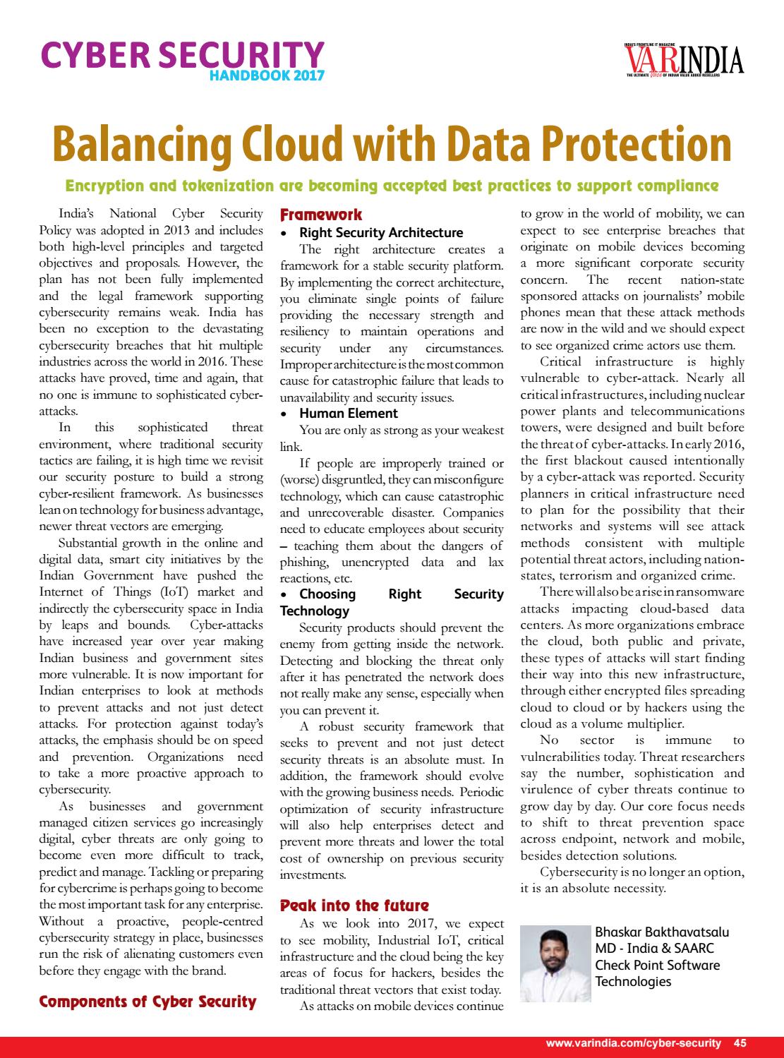 Cyber Security Handbook 2017 by VarIndia - Issuu