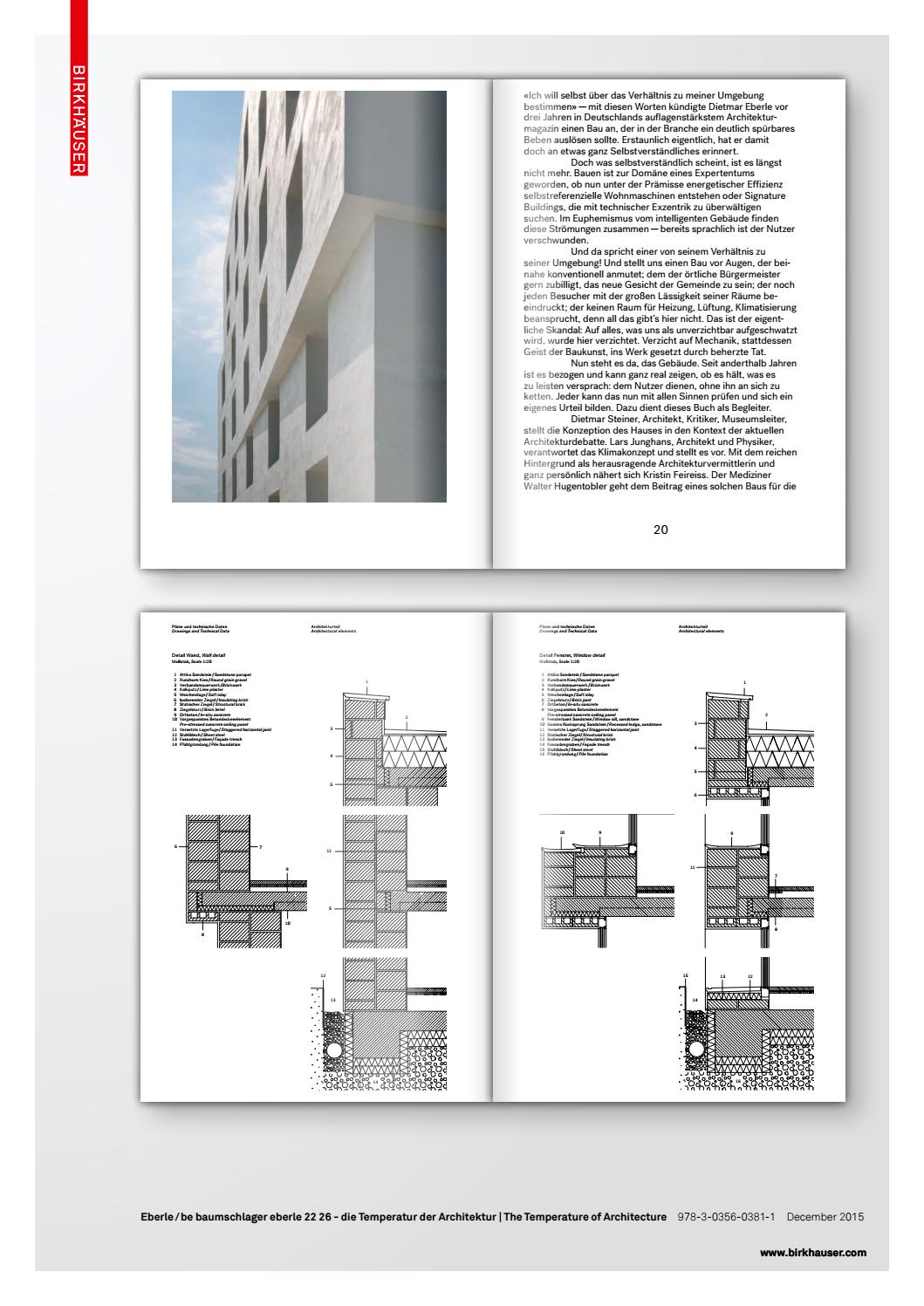 be 2226 Die Temperatur der Architektur / The Temperature of ...
