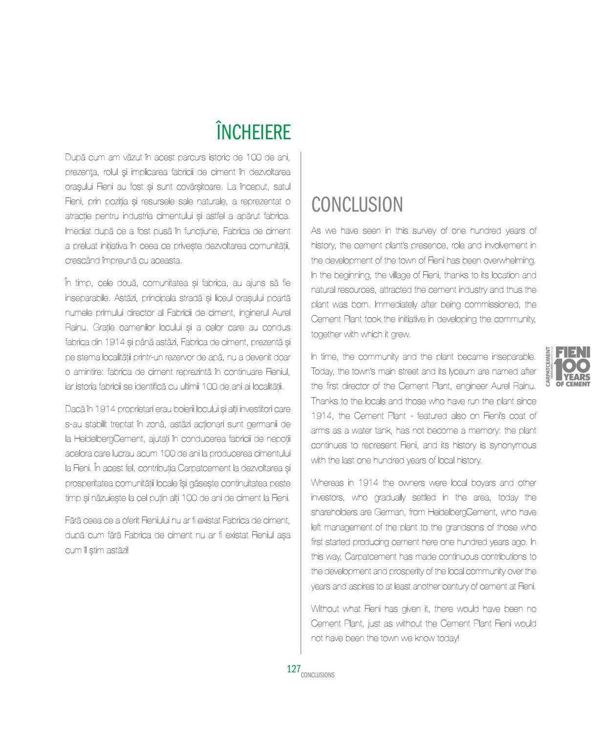 Fieni - 100 de ani de ciment by Heidelberg Materials Romania - Issuu