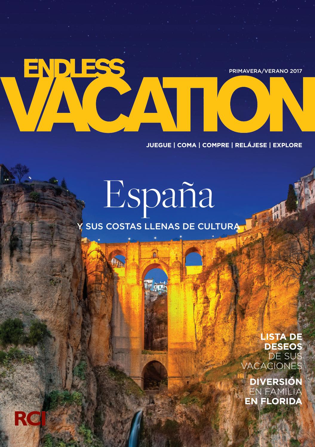 PEM002511 Endless Vacation magazine Spring/Summer 2017 Spanish by RCI ...