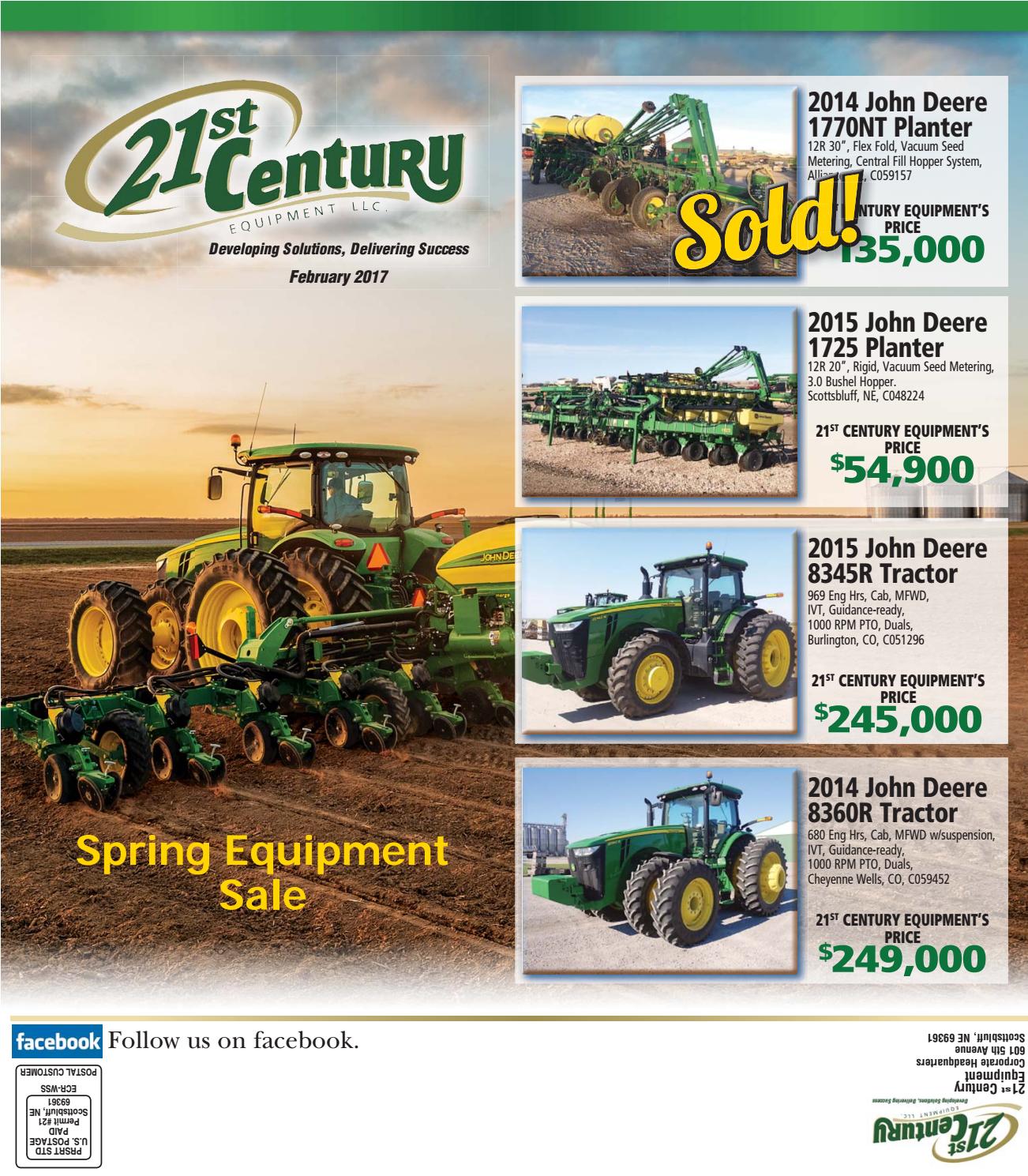 February 2017 Used Equipment Flyer by 21st Century Equipment LLC - Issuu