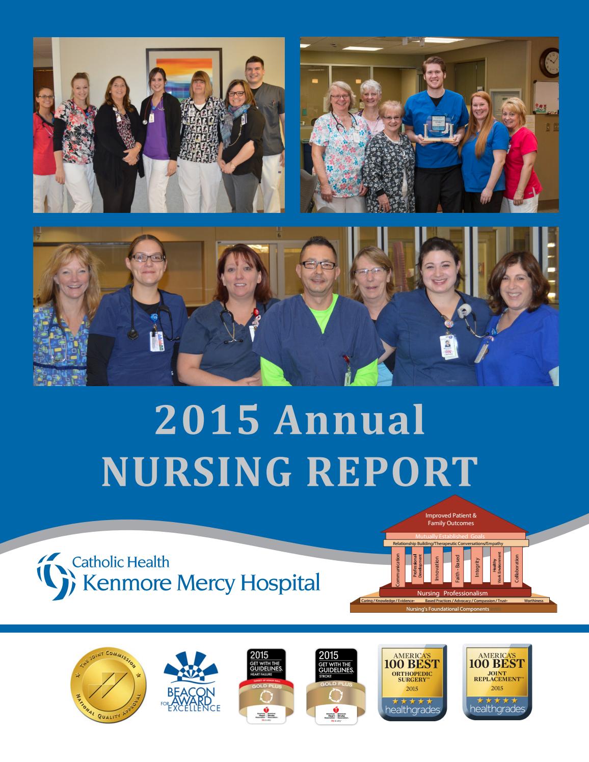 2015 Kenmore Mercy Nursing Annual Report by Catholic Health - Issuu