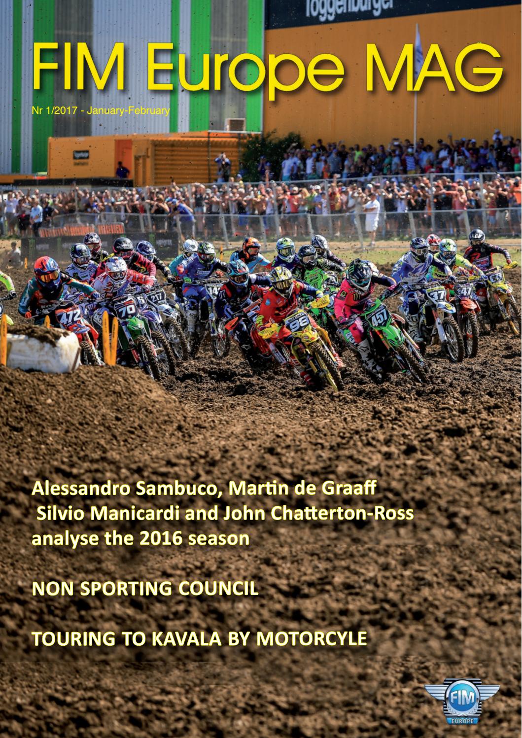 FIM Europe MAG 1 2017 by FIM Europe - Issuu