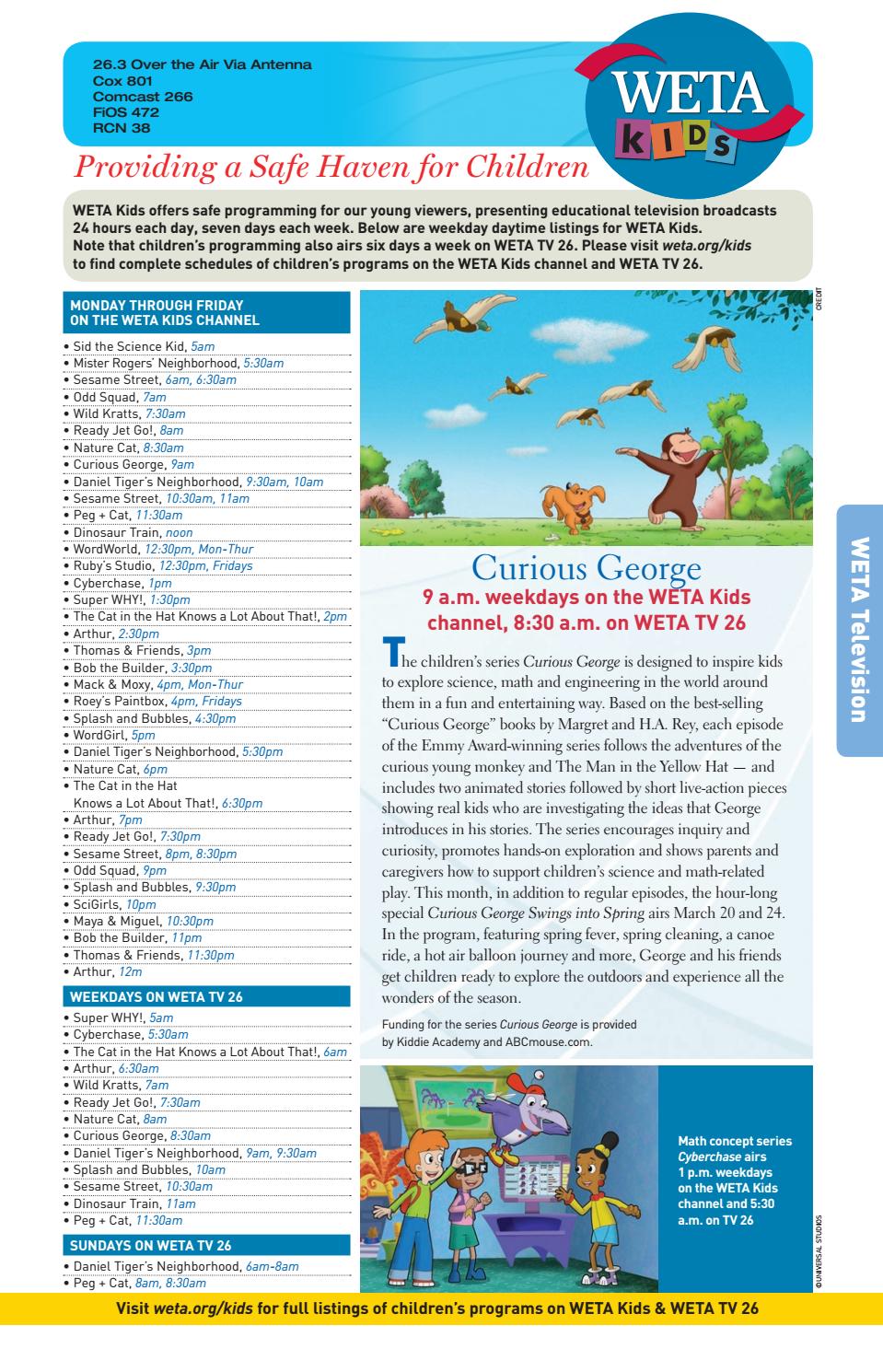 March 2017 - WETA Magazine by WETA - Issuu