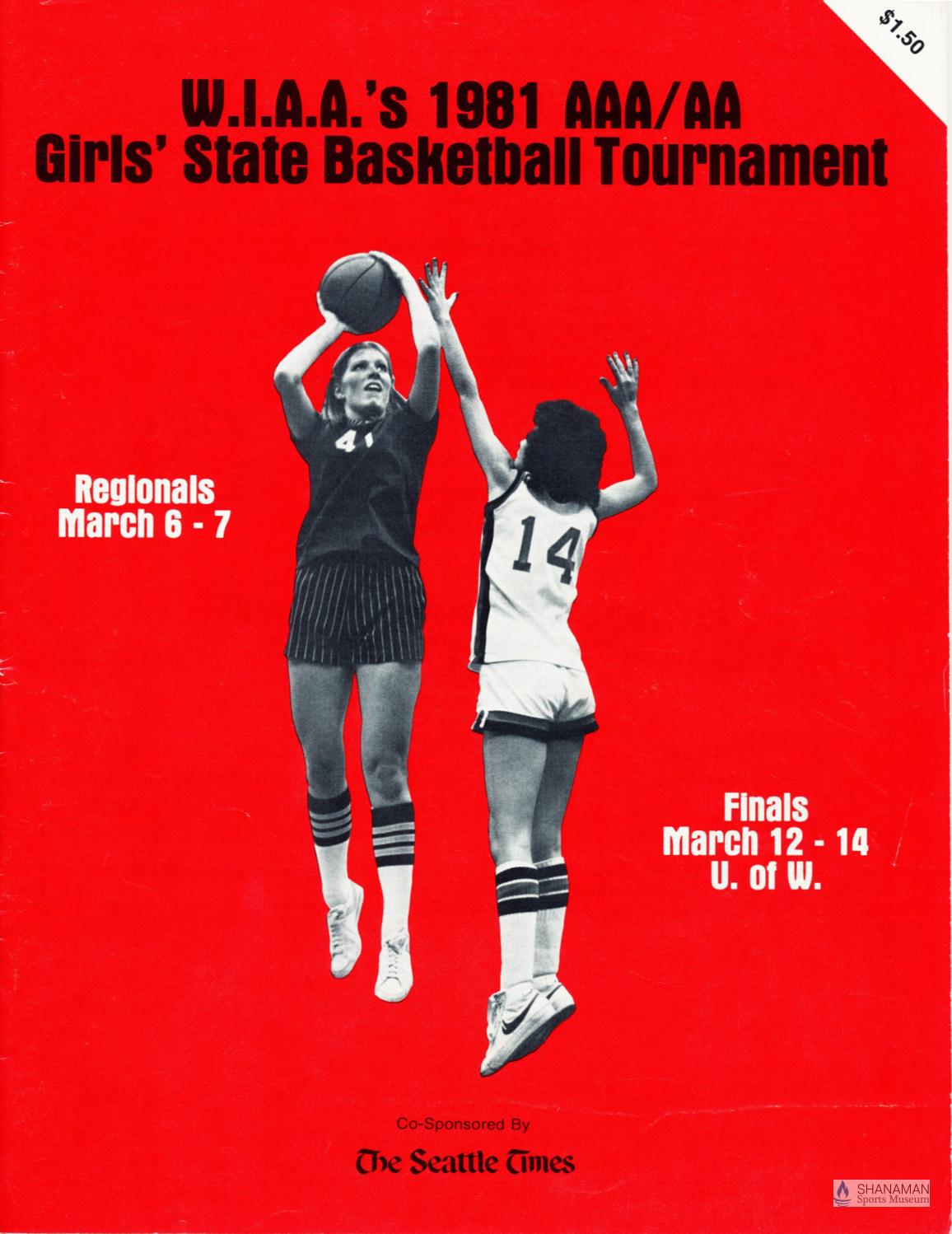 1981 WA State High School Class AAA-AA Girls Basketball Tournament by ...