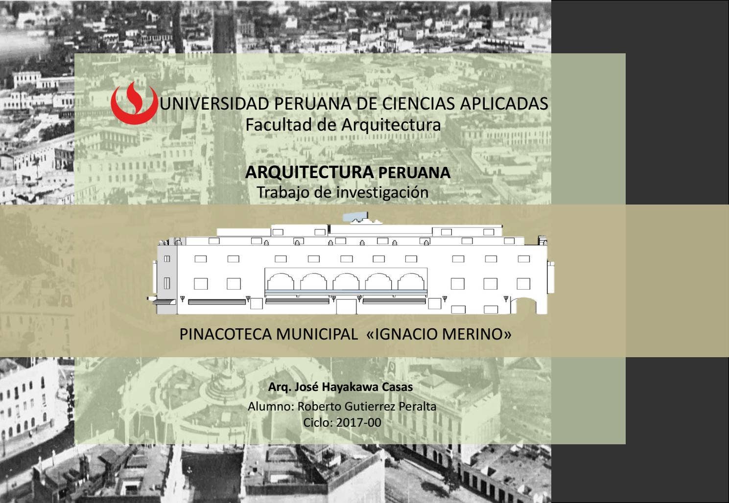 Pinacoteca municipal ignacio merino by Arquitectura Peruana - Issuu