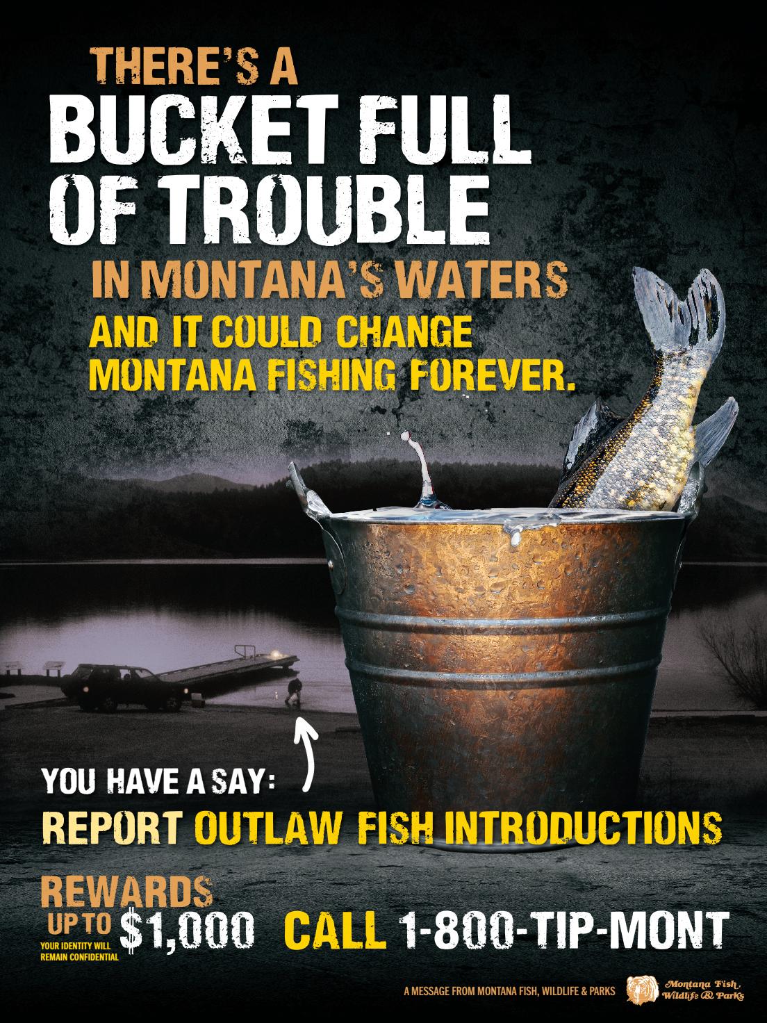 Bucket Full of Trouble poster by Montana Outdoors - Issuu