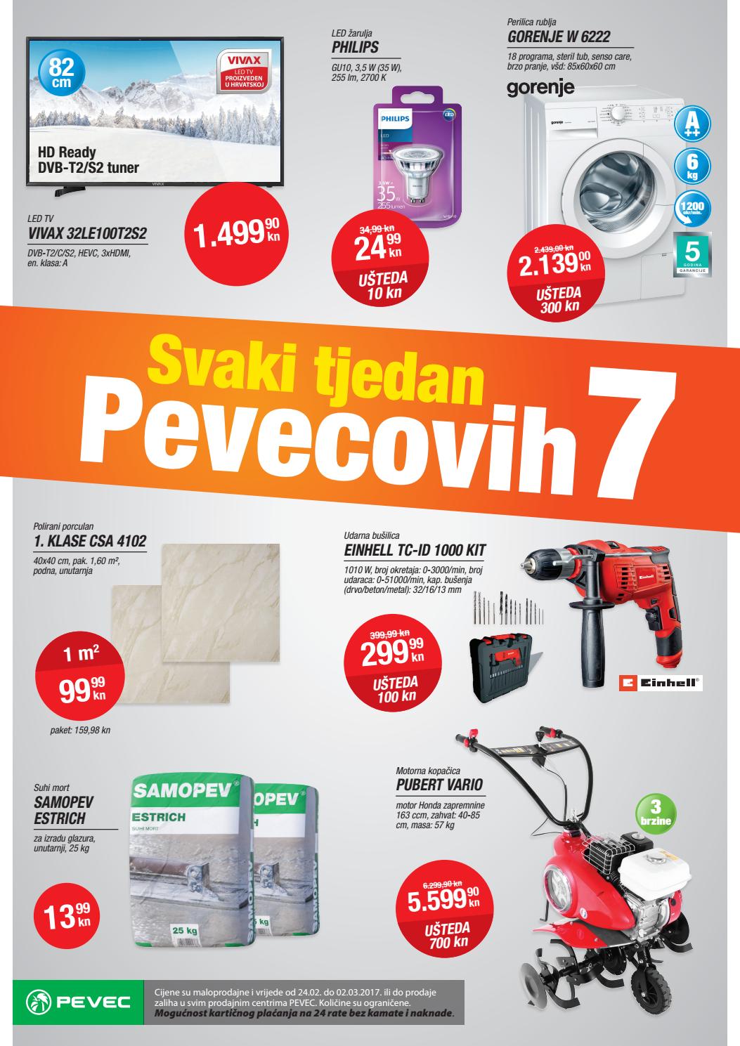 Pevec tjedna akcija od 24.02.-02.03.2017. by Catalog.hr - Issuu