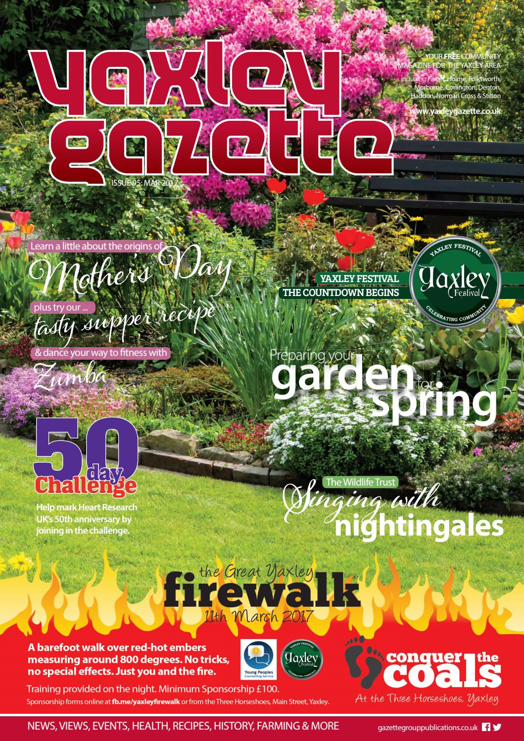 Yaxley Gazette March 2017 by Dimension6000 - Issuu