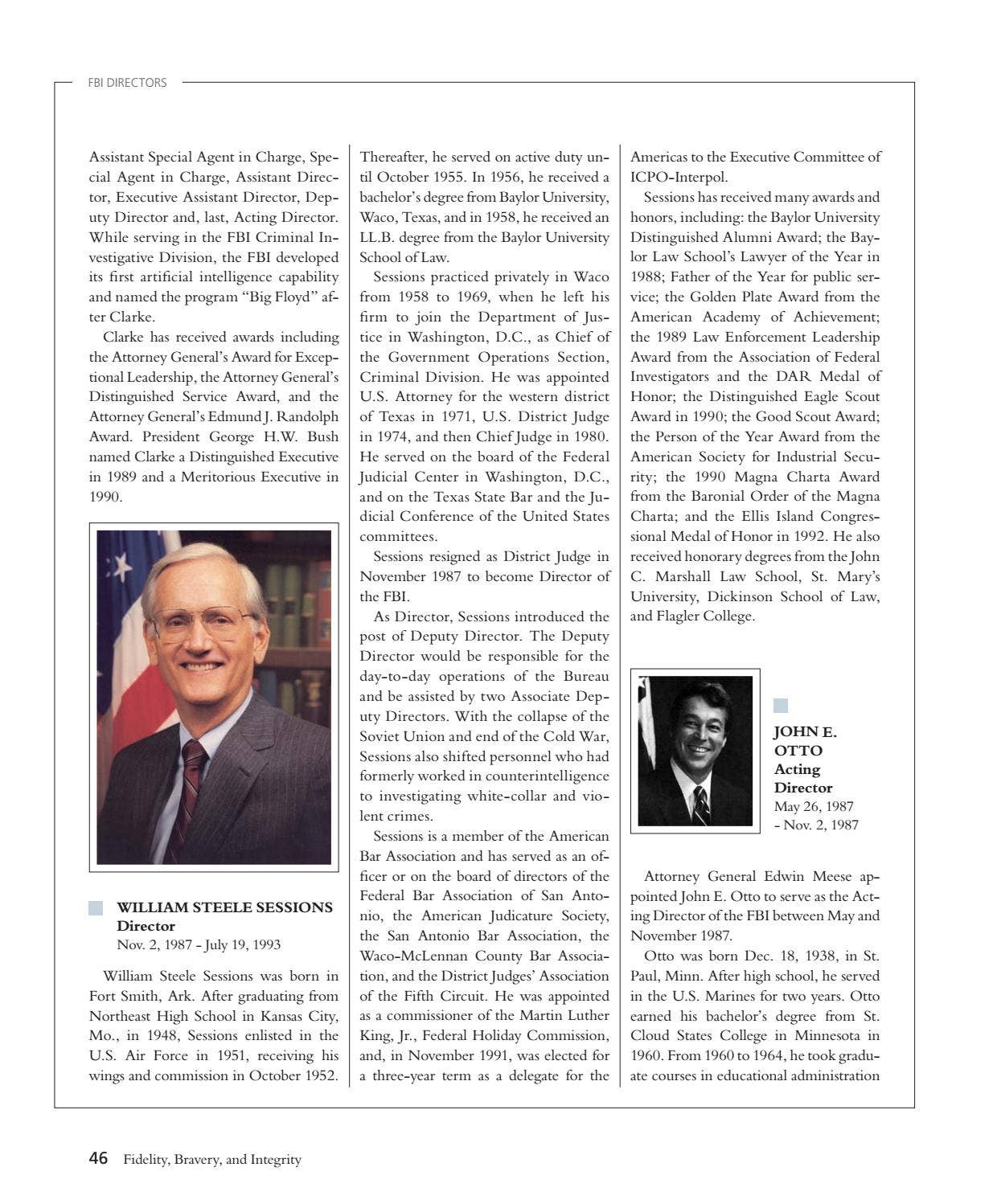 Federal Bureau of Investigation: 100 Years of Protecting America 1908 ...