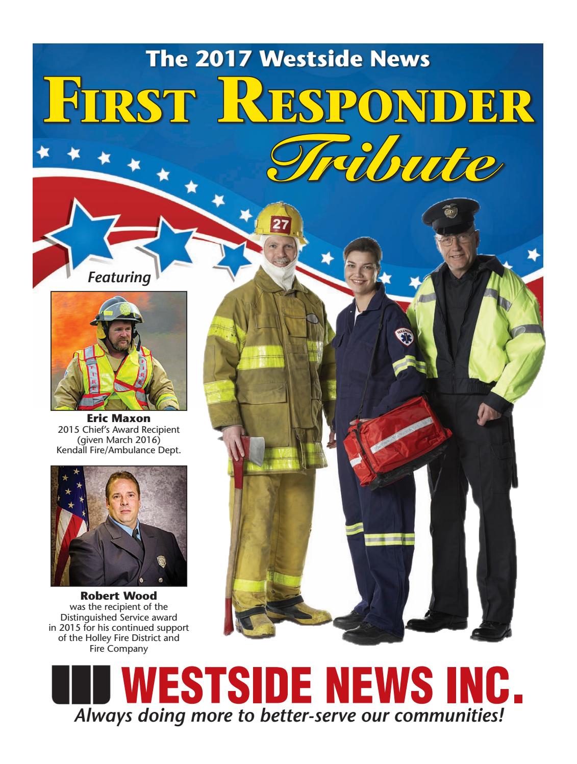 First Responder Tribute 2017 by Westside News Inc. - Issuu