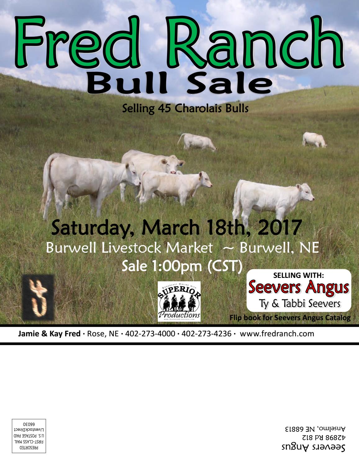 Fred Ranch 2017 Bull Sale by LivestockDirect - Issuu