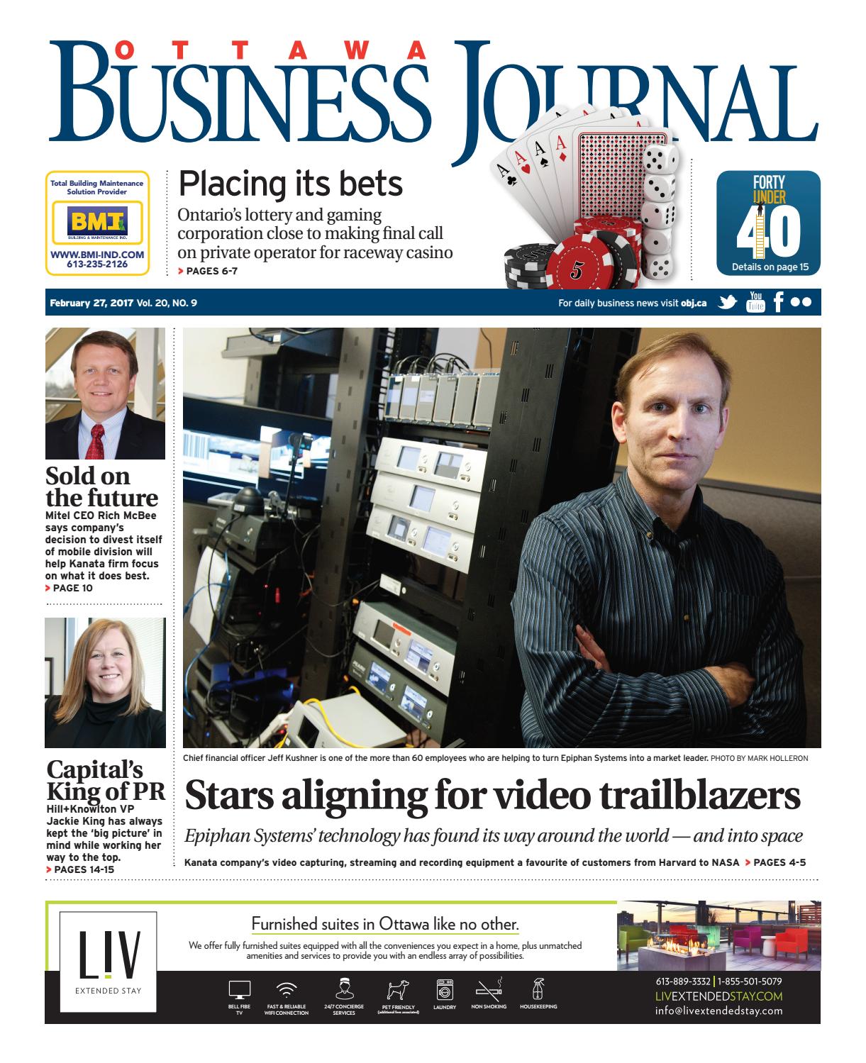 Ottawa Business Journal February 27, 2017 by Great River Media inc. - Issuu