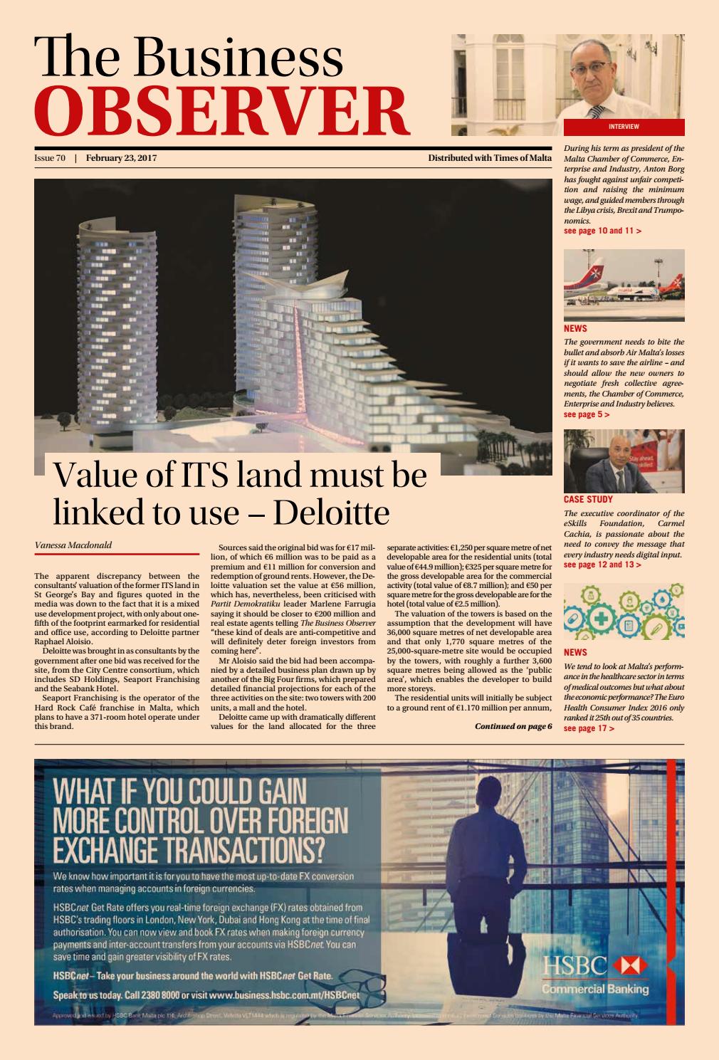 The Business Observer Newspaper, 23rd February 2017 by Content House ...