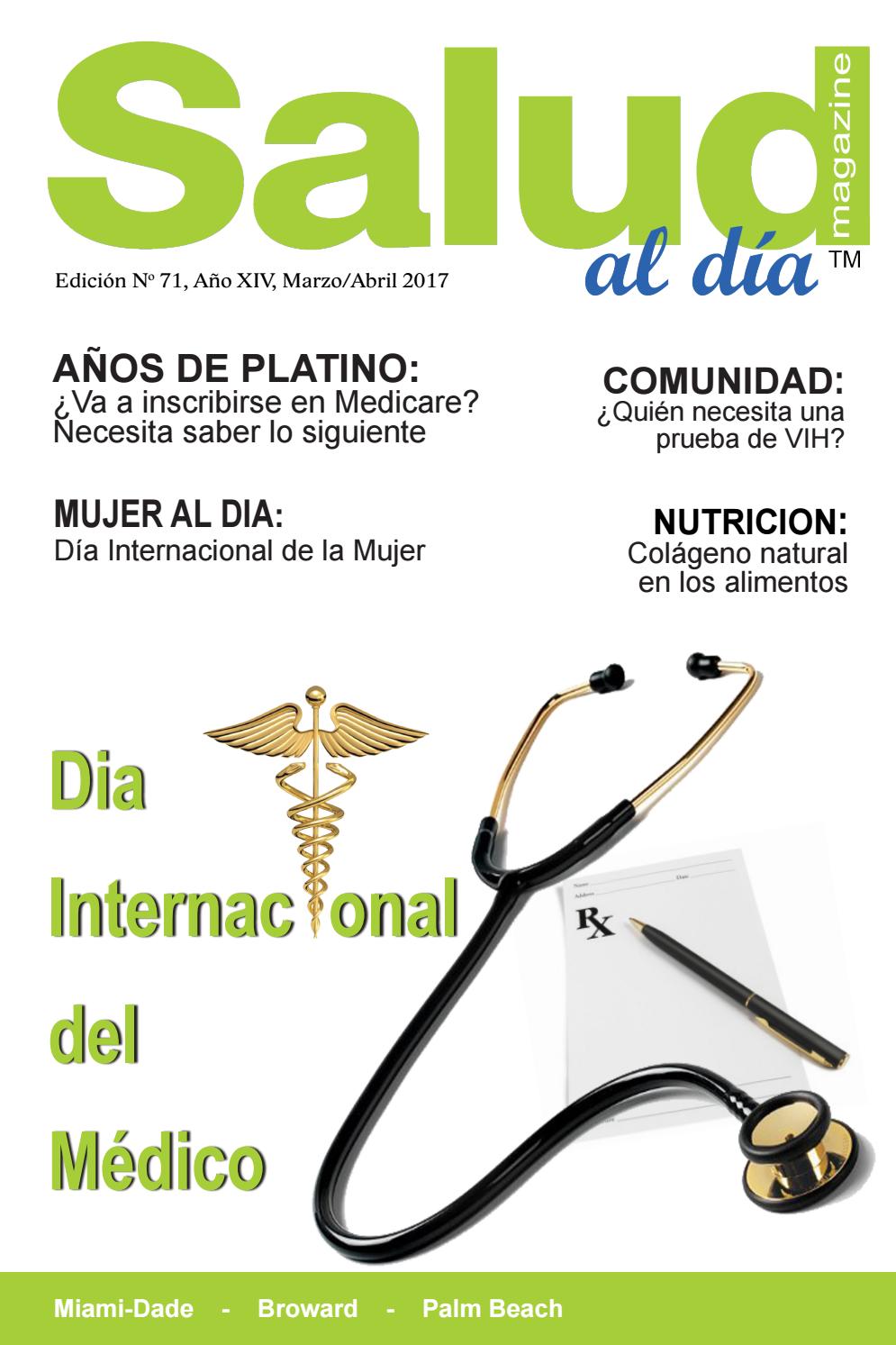 SALUD al dia magazine #71 by SALUD al dia magazine - Issuu