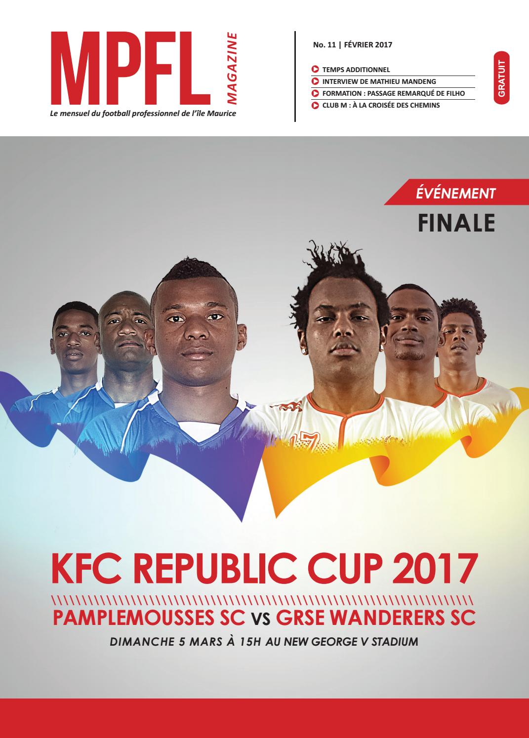 mpfl.mu - MPFL Magazine No.11 by Mauritius Professional Football League ...