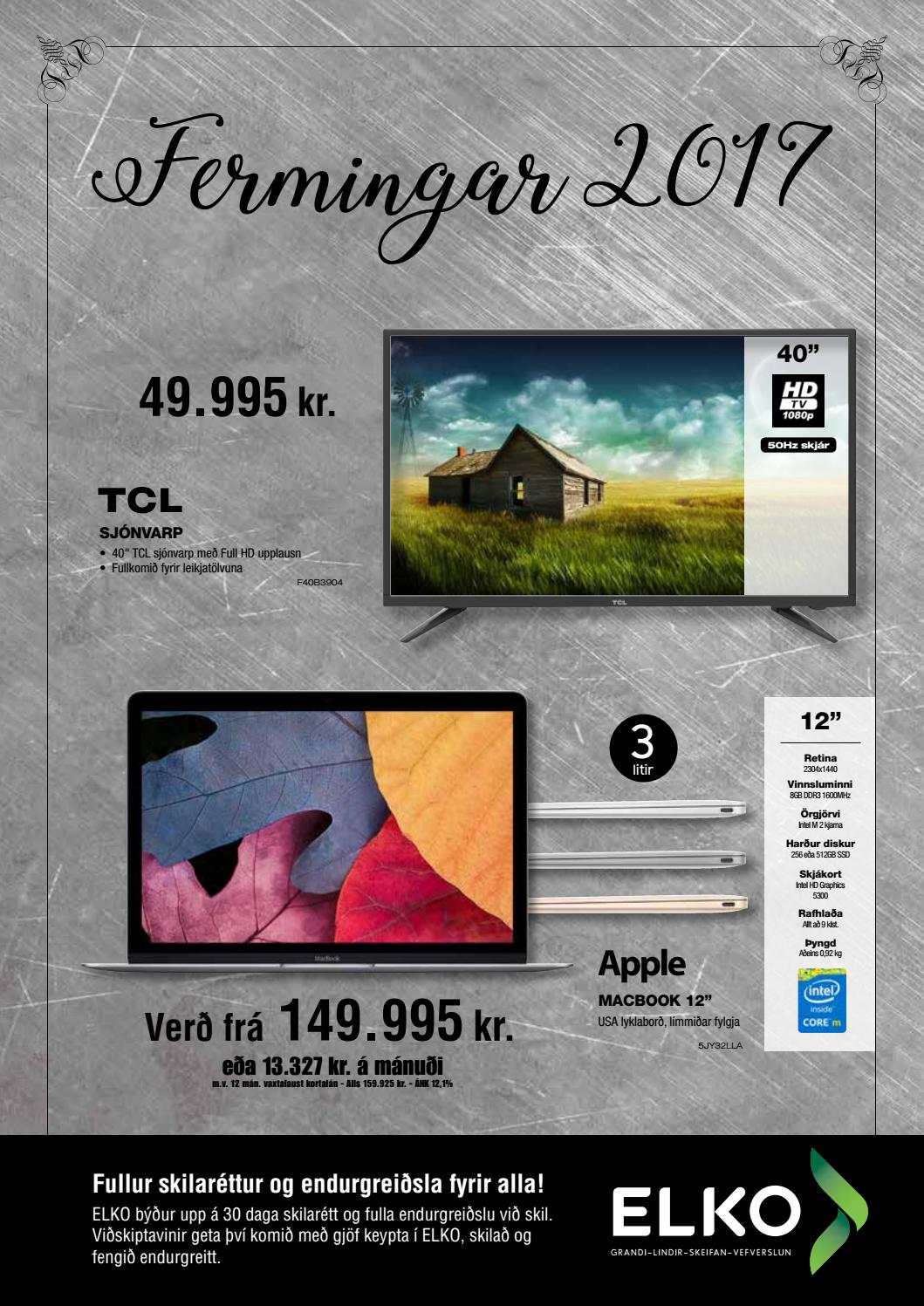 Fermingar 2017 - Þú finnur fermingargjöfina í ELKO by ELKO - Issuu