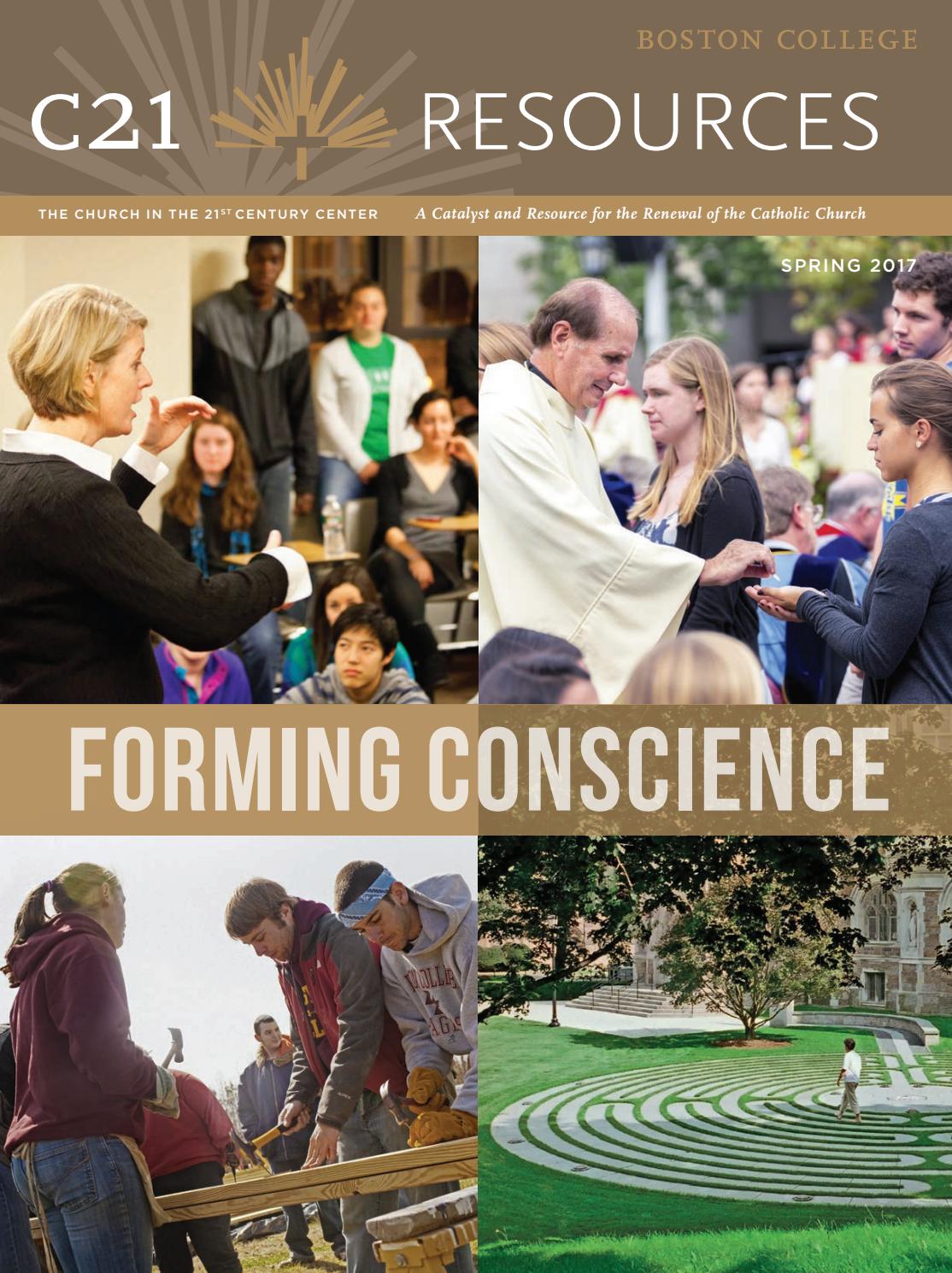 Forming Conscience by The Church in the 21st Century Center at Boston ...