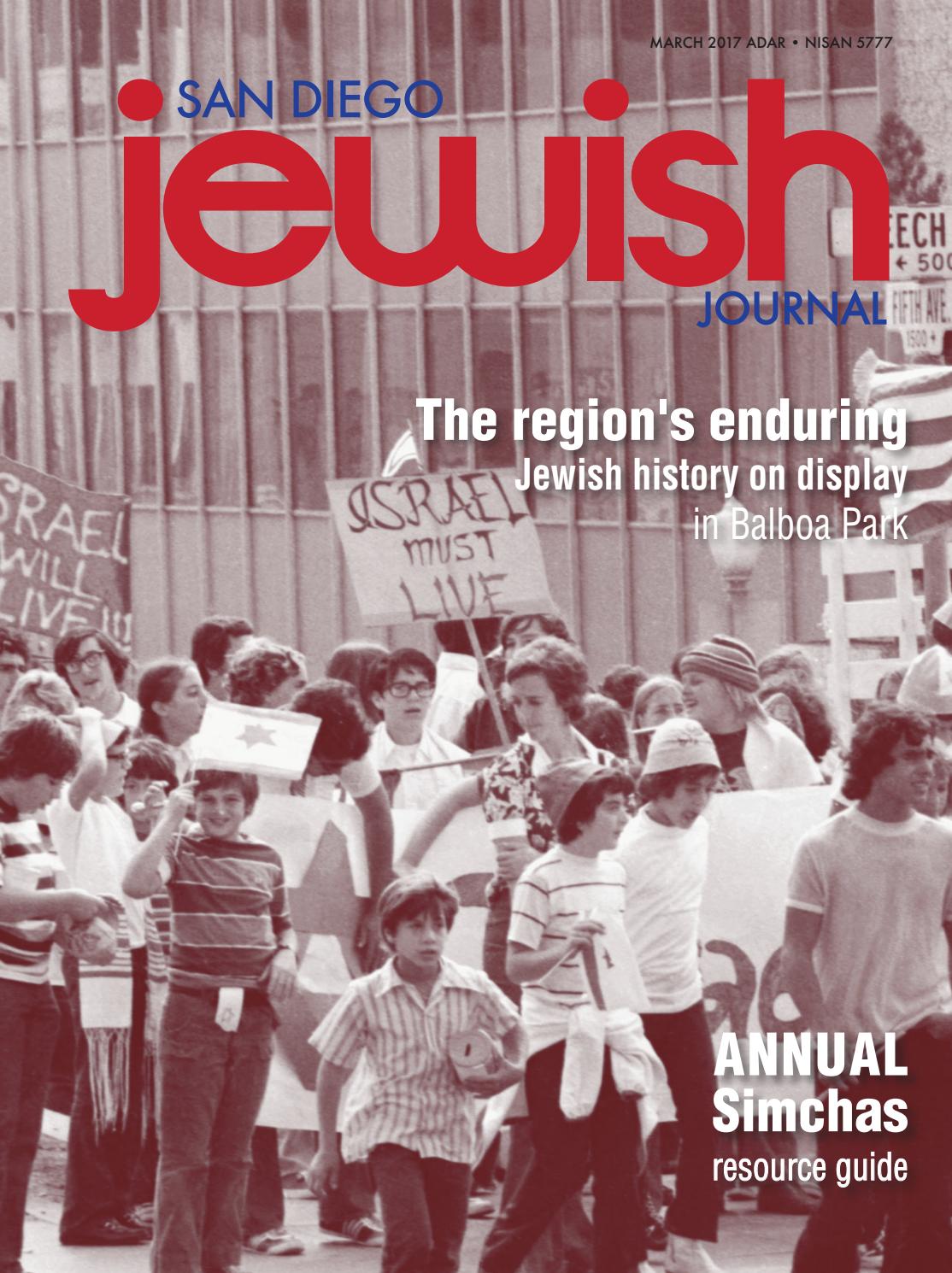 San Diego Jewish Journal March 2017 by San Diego Jewish Journal - Issuu